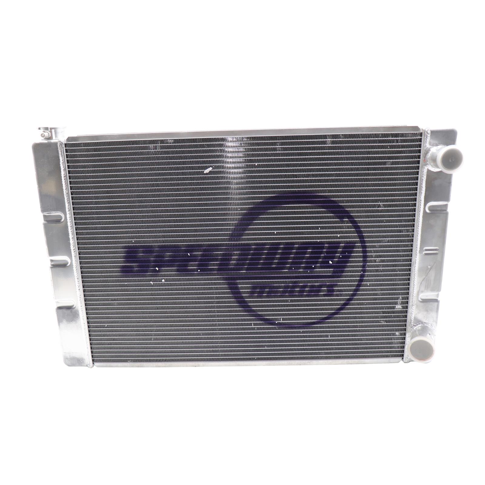 Speedway 31 In. Double Pass Aluminum Racing Radiator, S/B Chevy