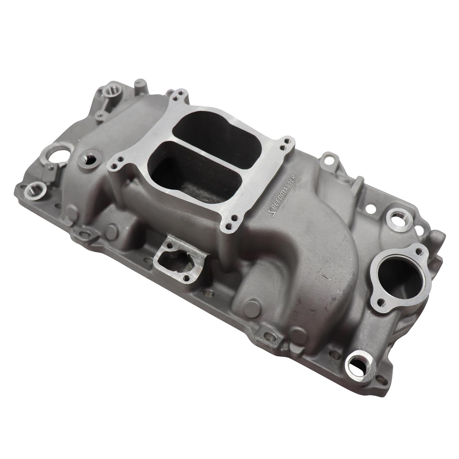 Speedway BBC Holeshot Dual Plane Intake Manifold Oval Port, Plain