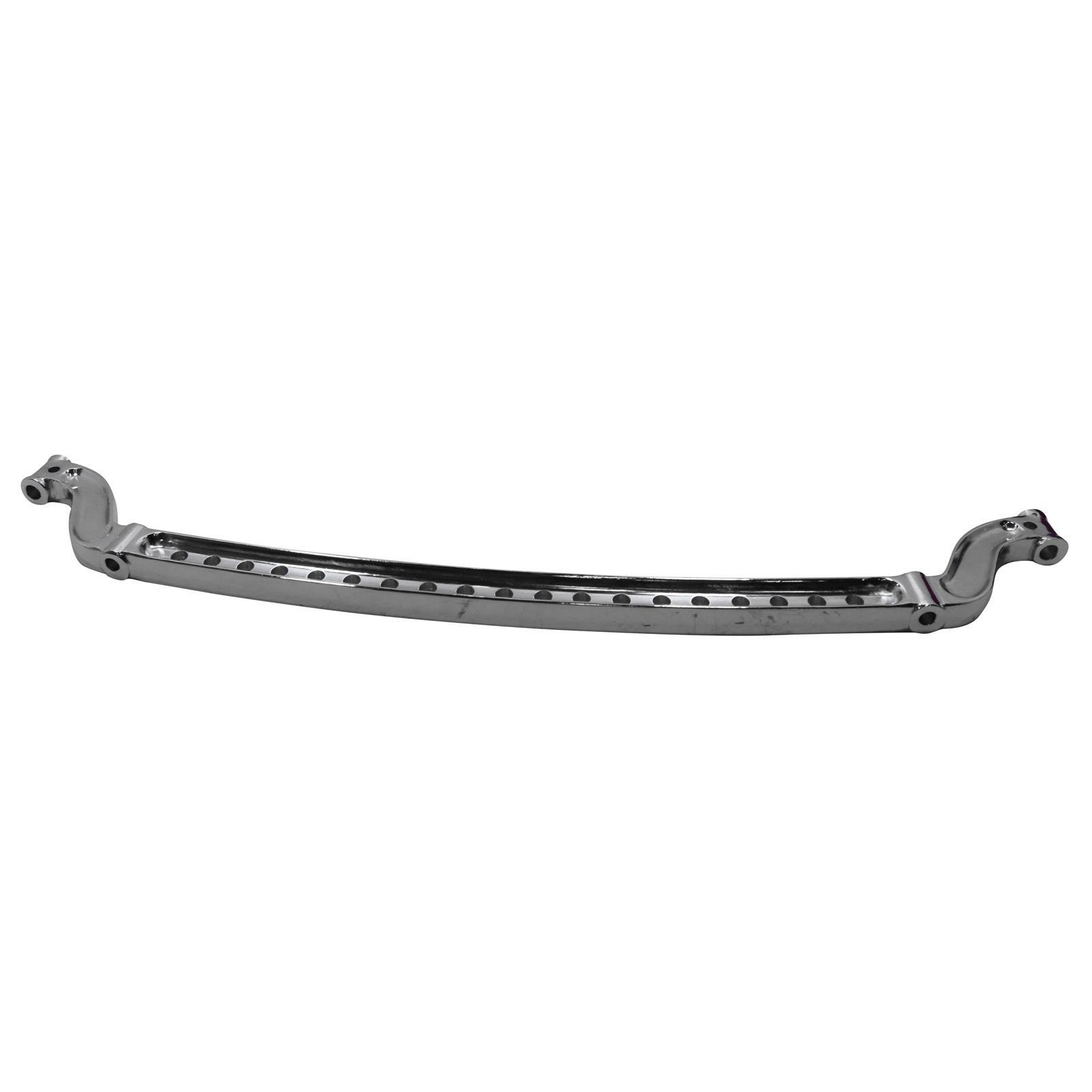 Speedway Forged 4 Inch Drop I-Beam Front Axle, Chrome, Drilled