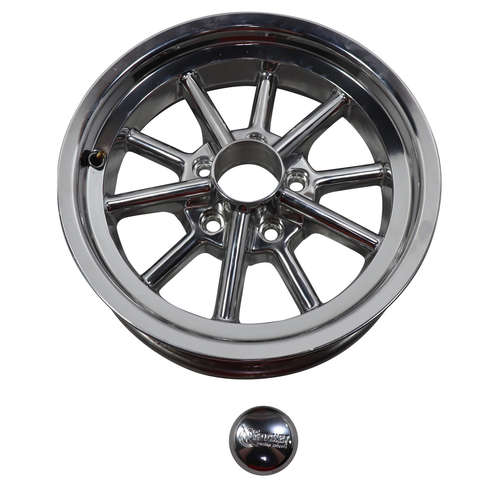 Rocket Racing R41-546522 Launcher Series Wheel, 5x4.5BP, Polished