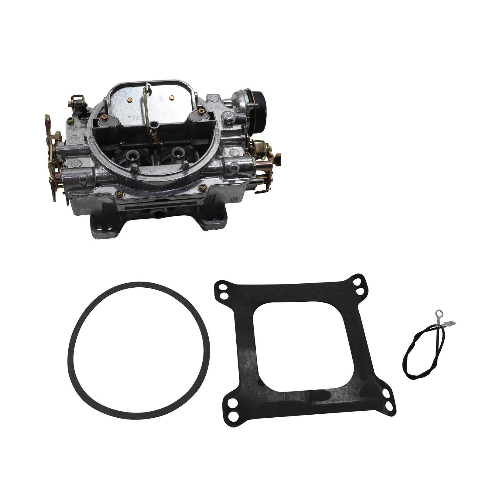 Edelbrock 1406 Performer 600 CFM 4 Barrel Carburetor, Electric Ch