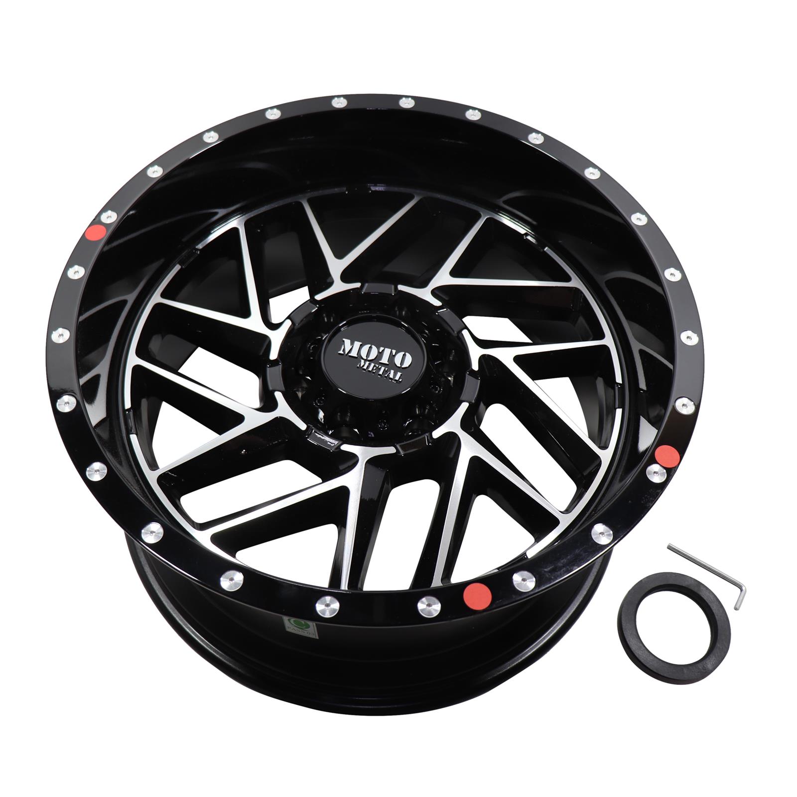 Moto Metal MO98521068318N Breakout Series Wheel, 20 x 10