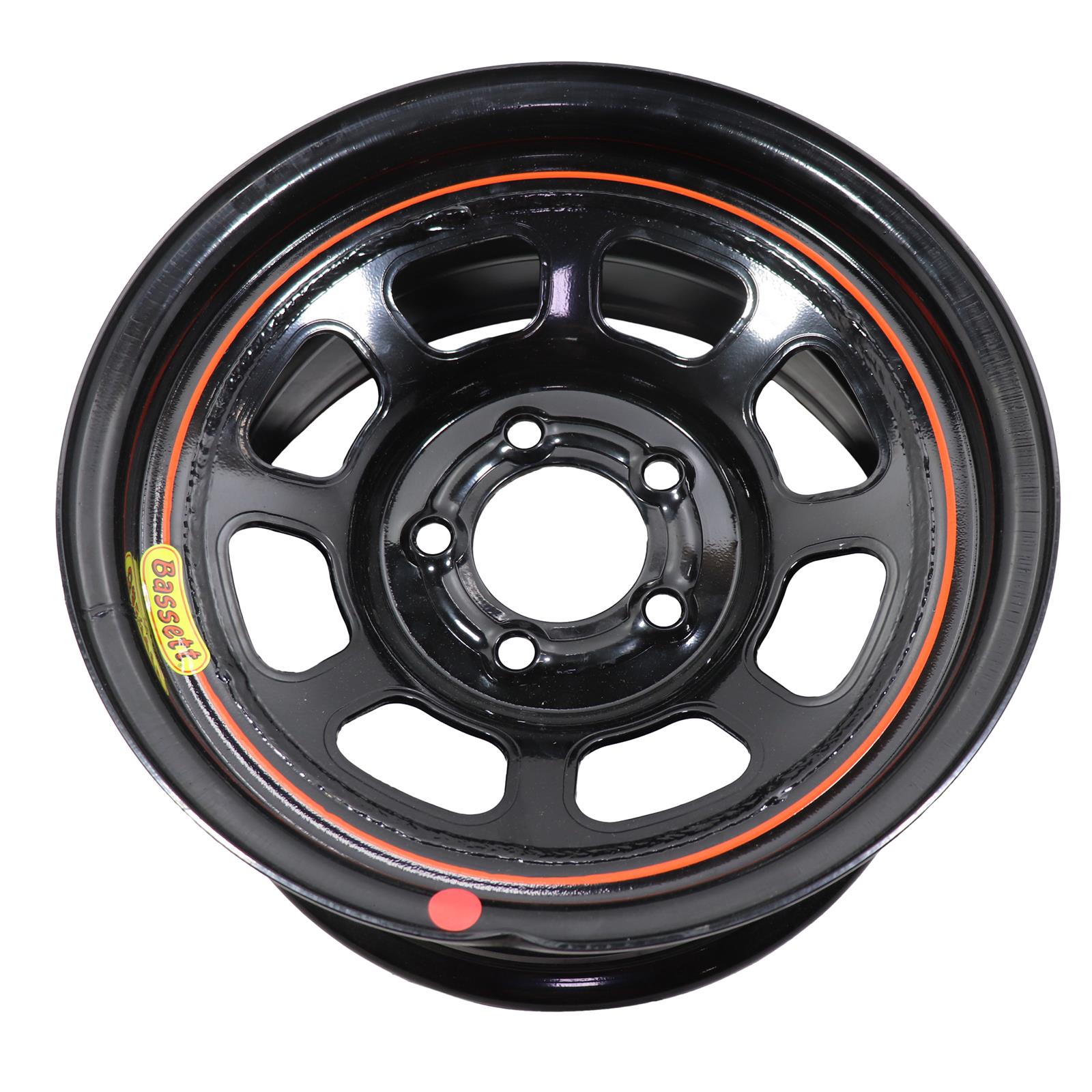 15X7 DOT 5X4-3/4" Wheel Blk