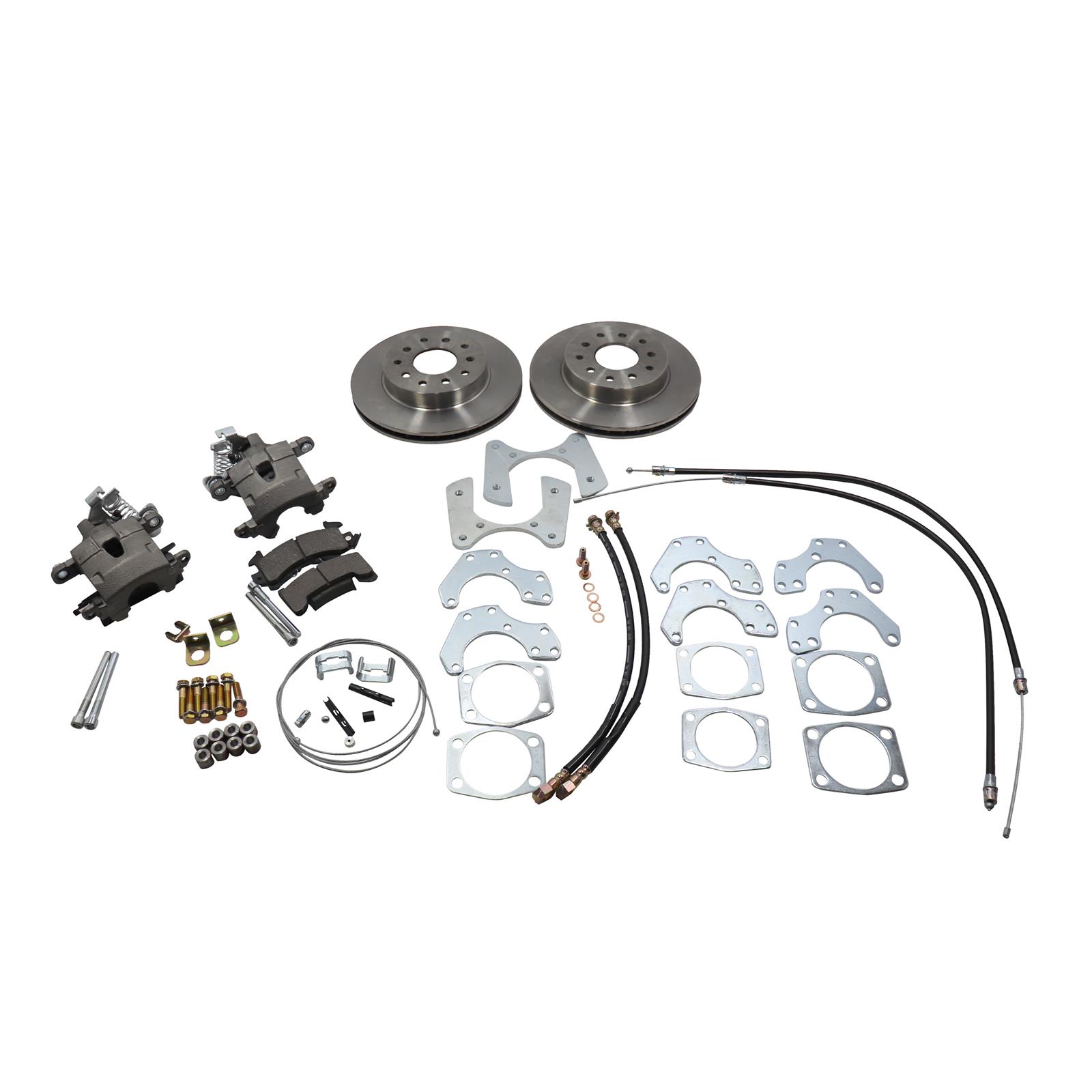 Speedway 8 & 9 Inch Ford Disc Brake Conversion Kit w/ E-Brake