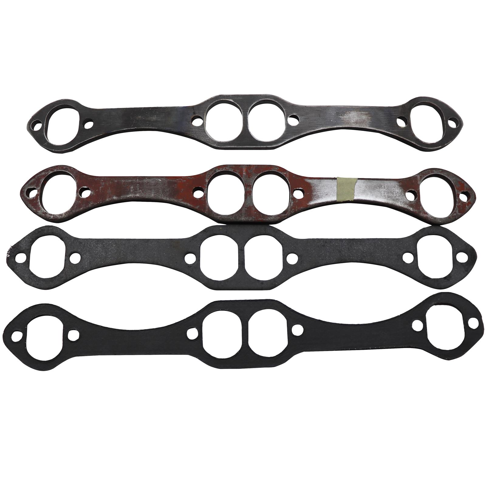 Patriot Exhaust H7861 Header Flange Kit, SBC 265-400, Stainless S