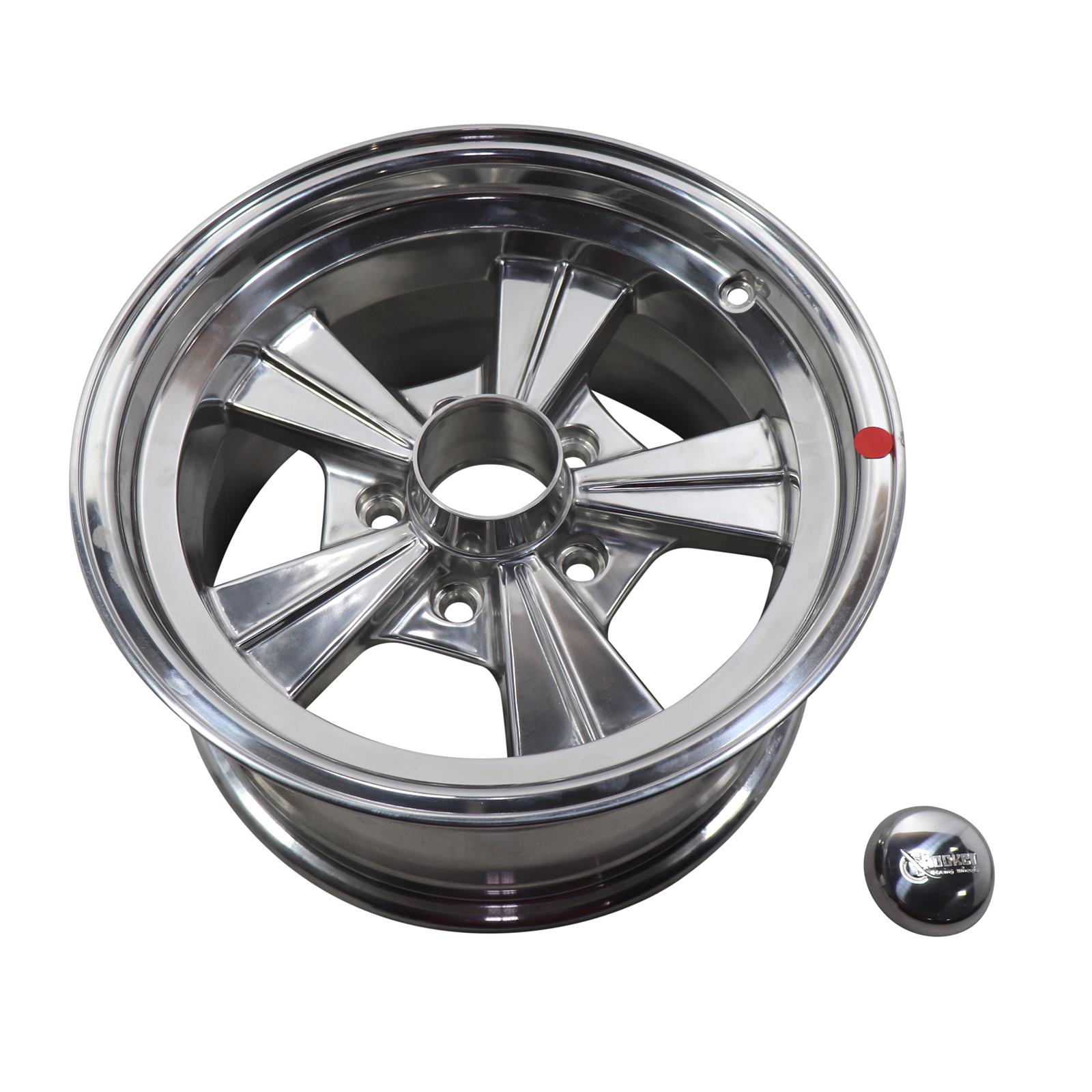 Rocket Racing R71-586145 15x8 Strike Polished Wheel, 5x4.75 BP, 4