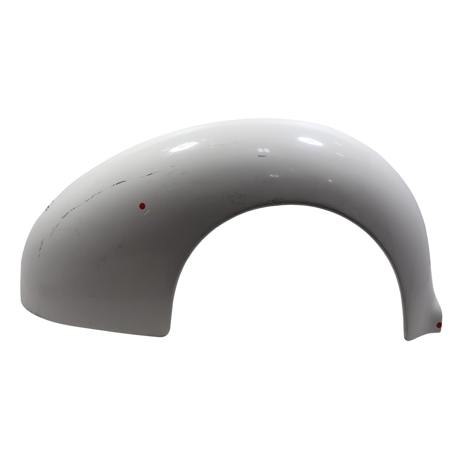 1938-1940 Ford Extra Wide Right Rear Fender, 3-1/2 Wider, Fibergl