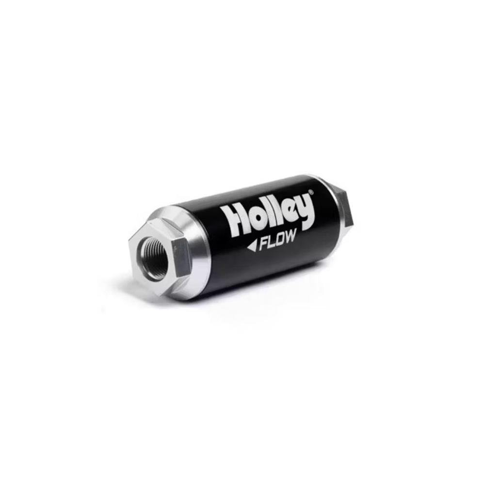 Holley 162-572 260 GPH Billet Dominator Fuel filter, 100 Micron