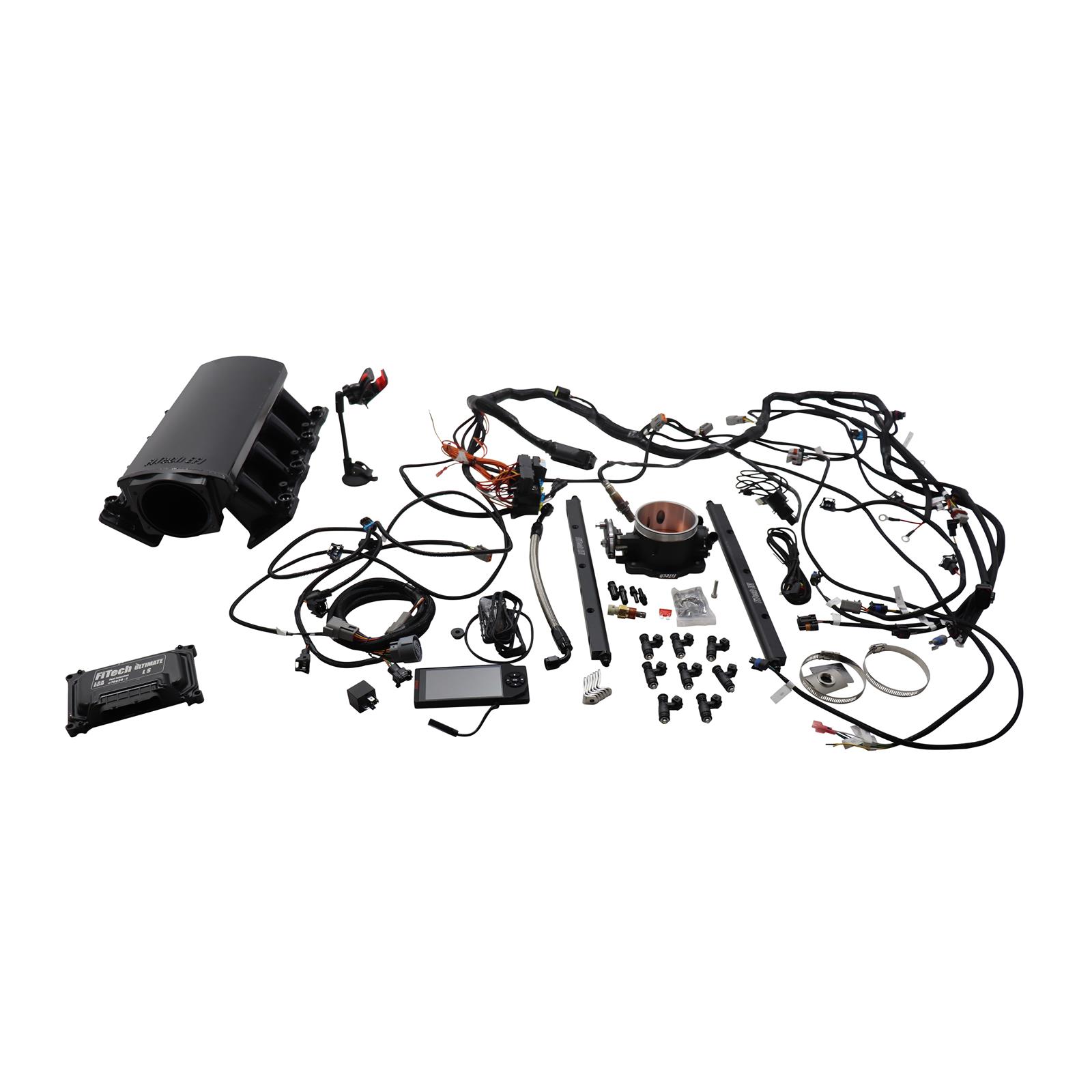 FiTech 70002 Ultimate LS EFI, LS1/LS2, 500 HP, w/ Trans Control