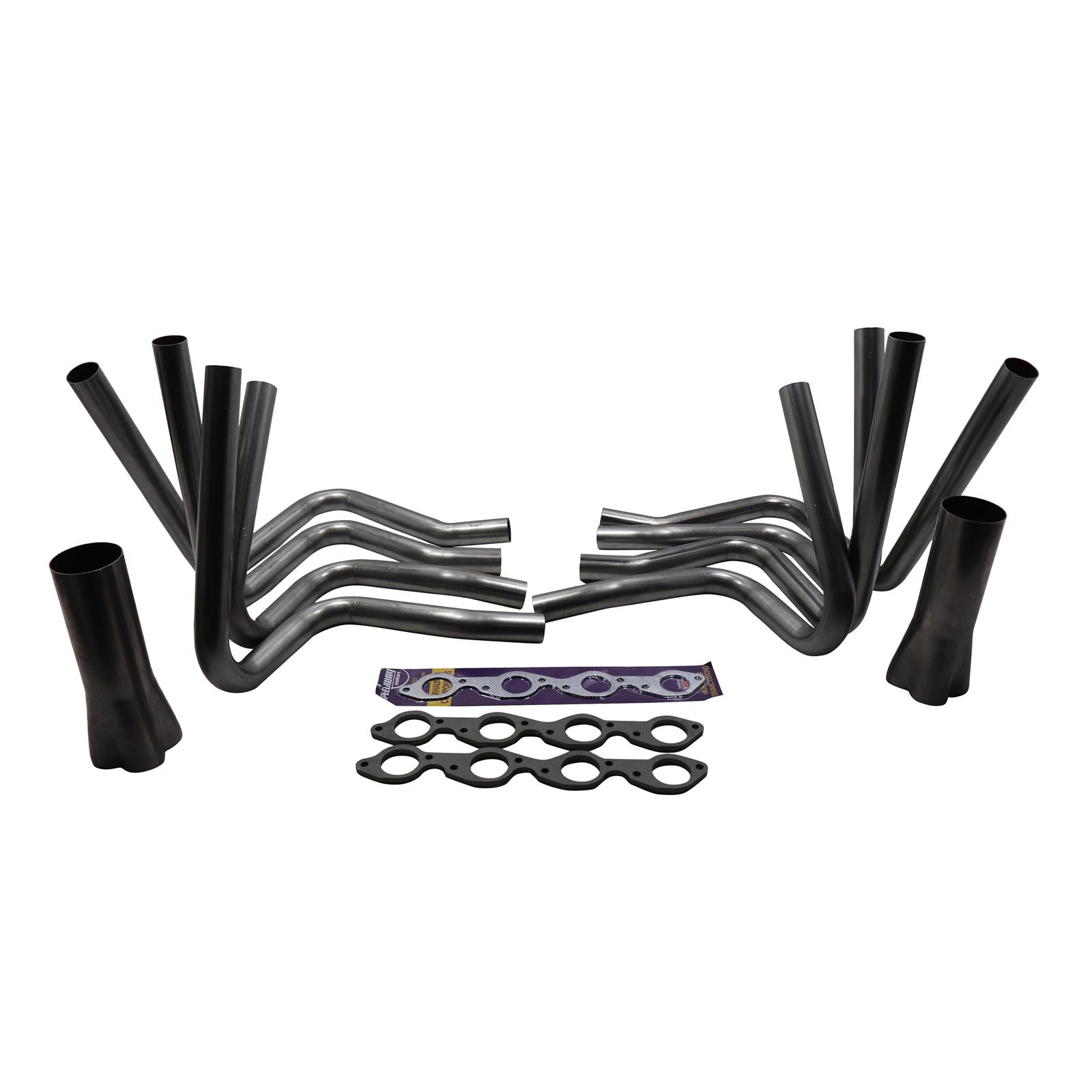 Big Block Chevy Weld Up Header Kit, 2 In Primary, 3.5 In Collecto