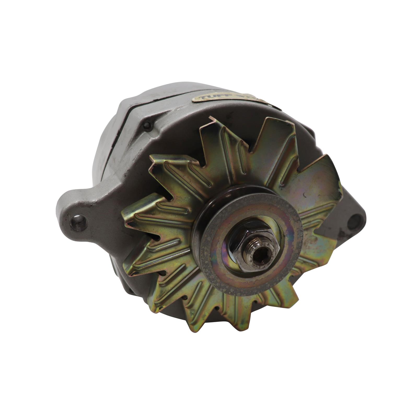 Tuff Stuff 7068 1 Wire Smooth Back Ford Alternator, 100 Amp