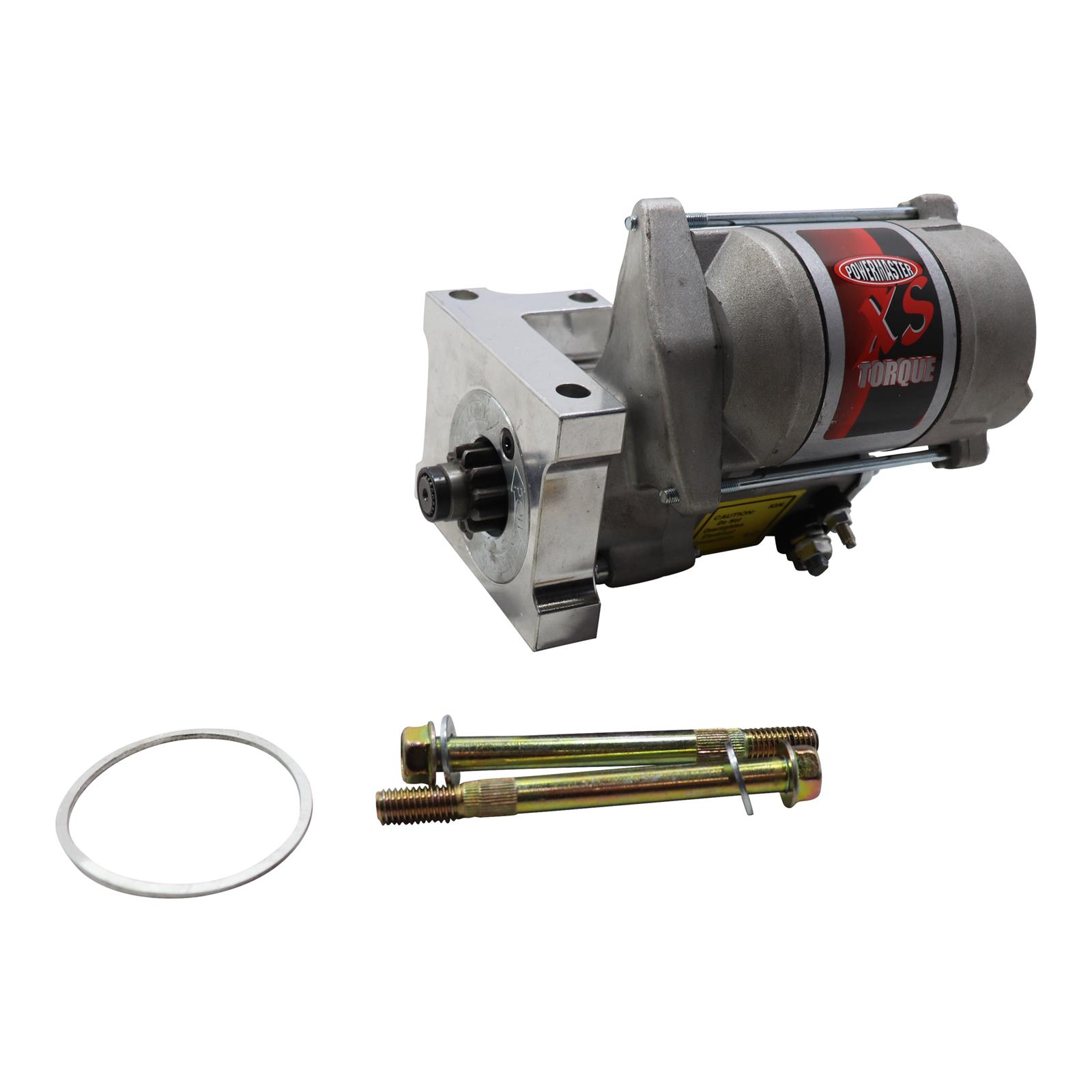 Powermaster 9526 Chevy Gear Reduction Starter, 168 Tooth, Angled