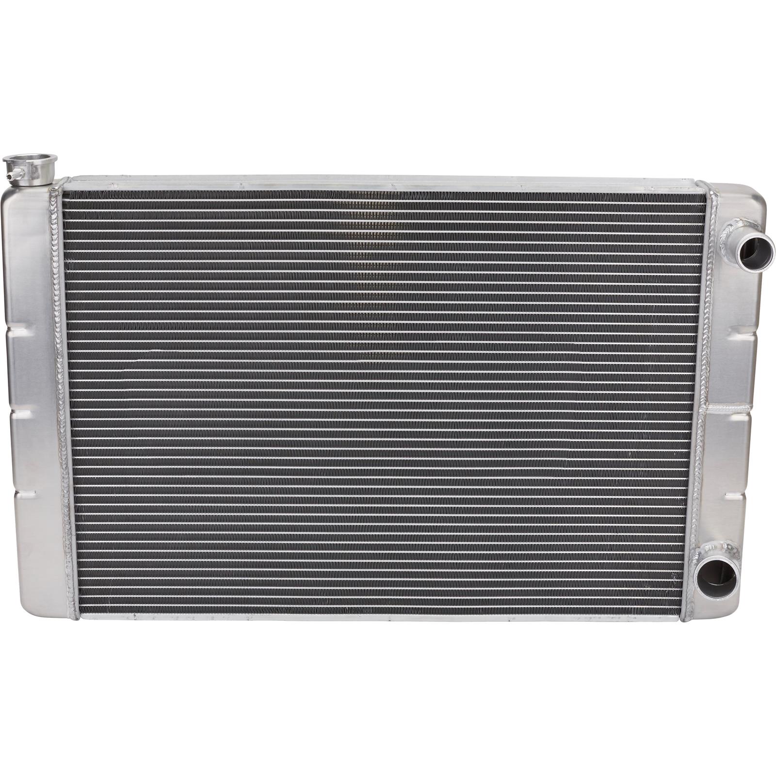 Speedway 22 In. Double Pass Aluminum Racing Radiator, S/BChevy