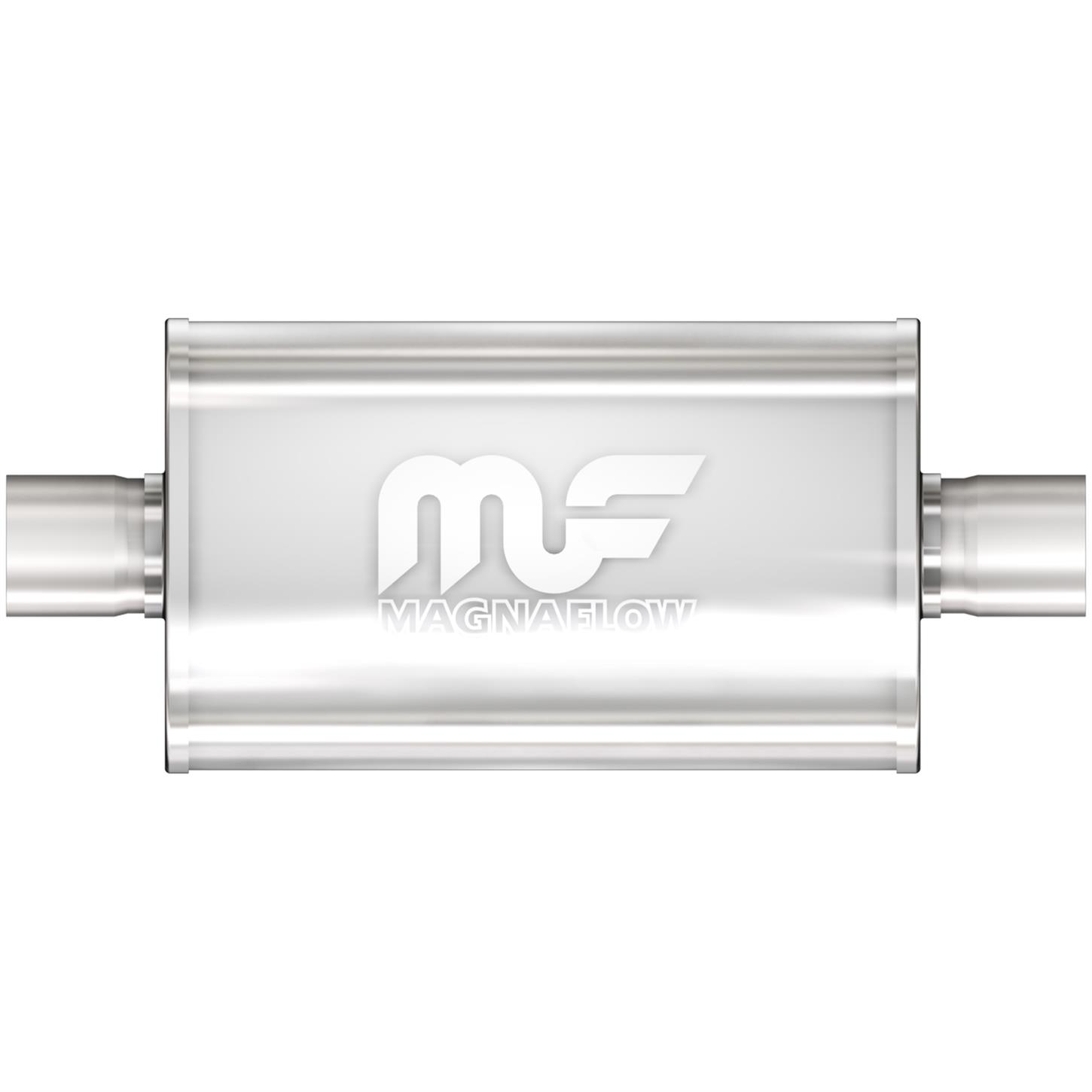 MagnaFlow 14151 5x8 Inch Oval Center/Center Stainless Muffler