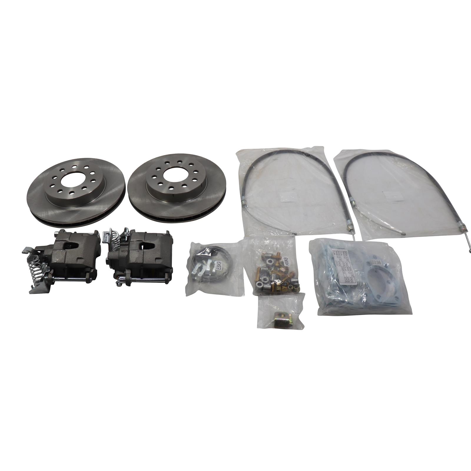 Speedway 8 & 9 Inch Ford Disc Brake Conversion Kit w/ E-Brake