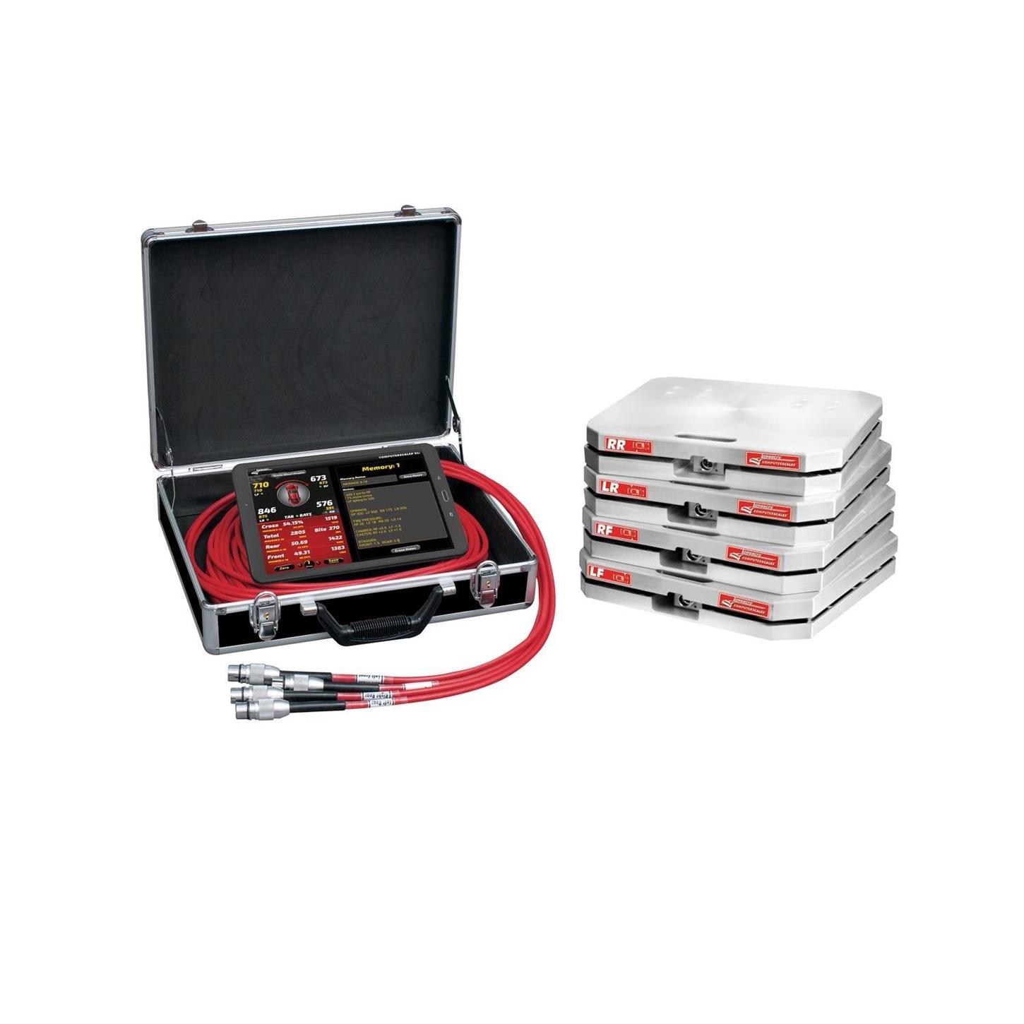 Longacre 52-72653 Hybrid DX3 Dual Load Cell Car Scale