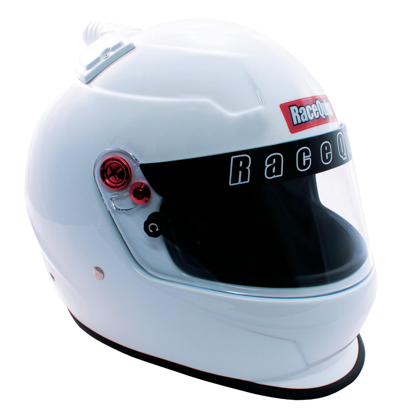 RaceQuip 266115RQP PRO20 Top Air Helmet, SA2020, Gloss White, L
