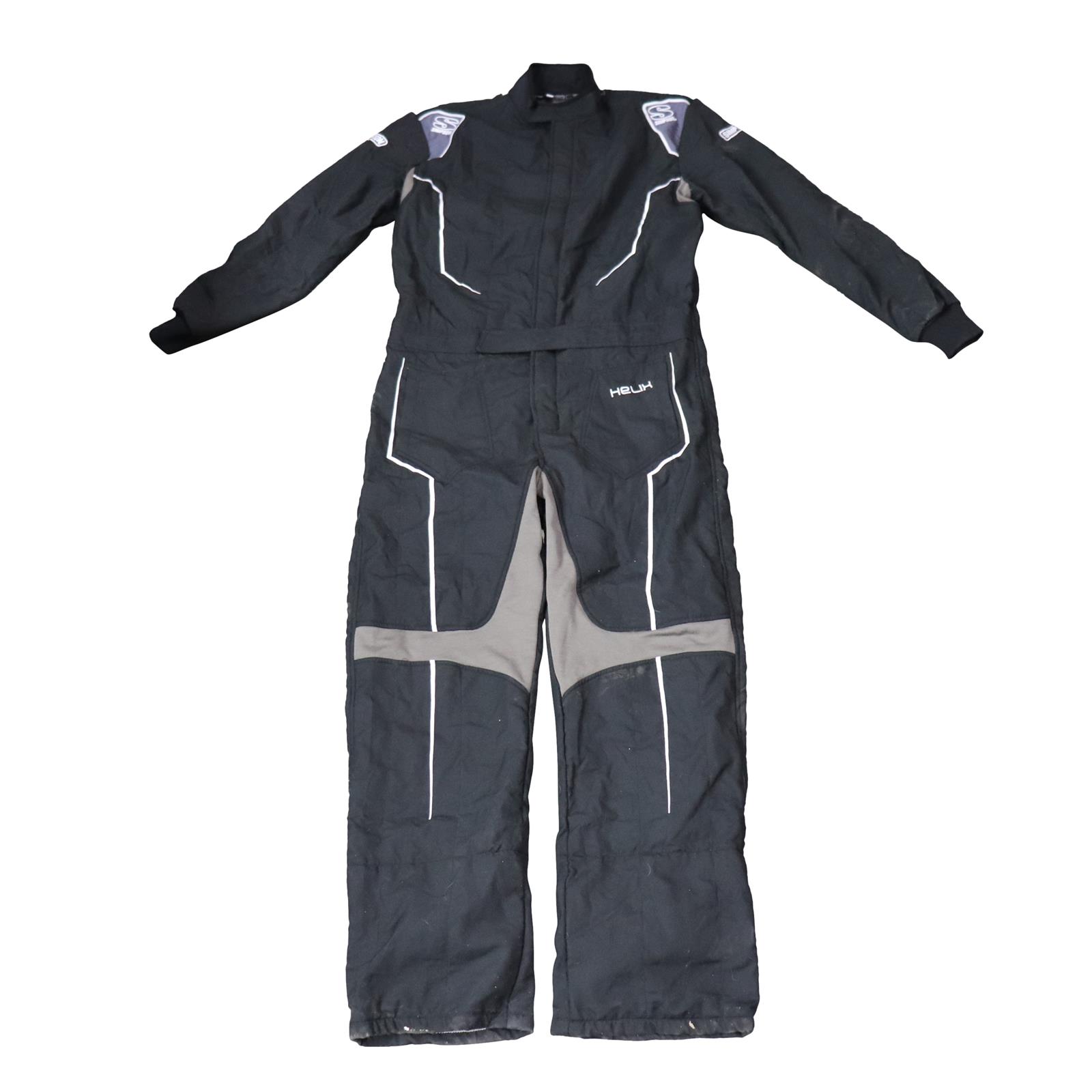 Simpson HX02421 Helix Racing Suit, Black, XL