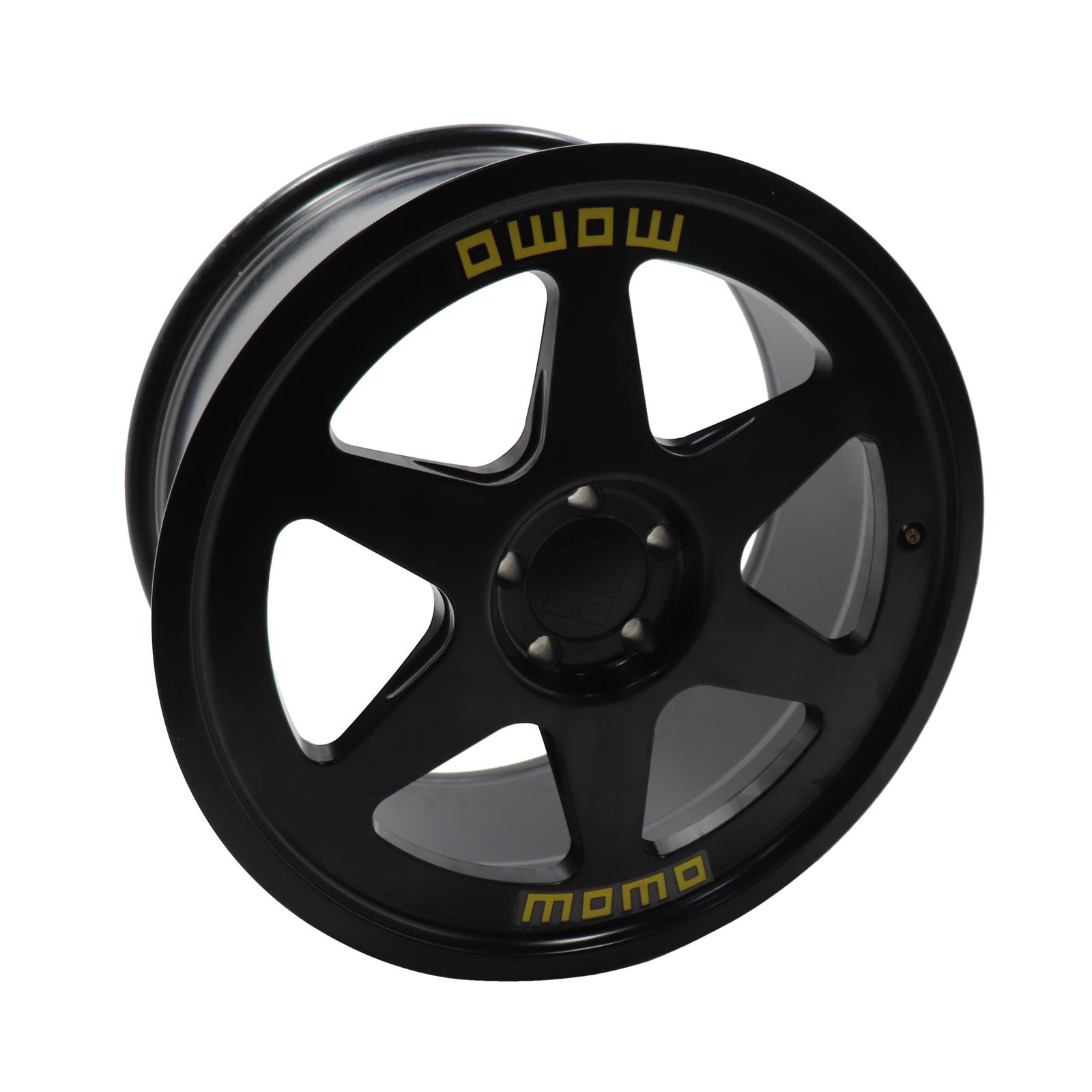 MOMO M50189037P35 18x9 Heritage 6 Wheel, 5x100, Satin Black