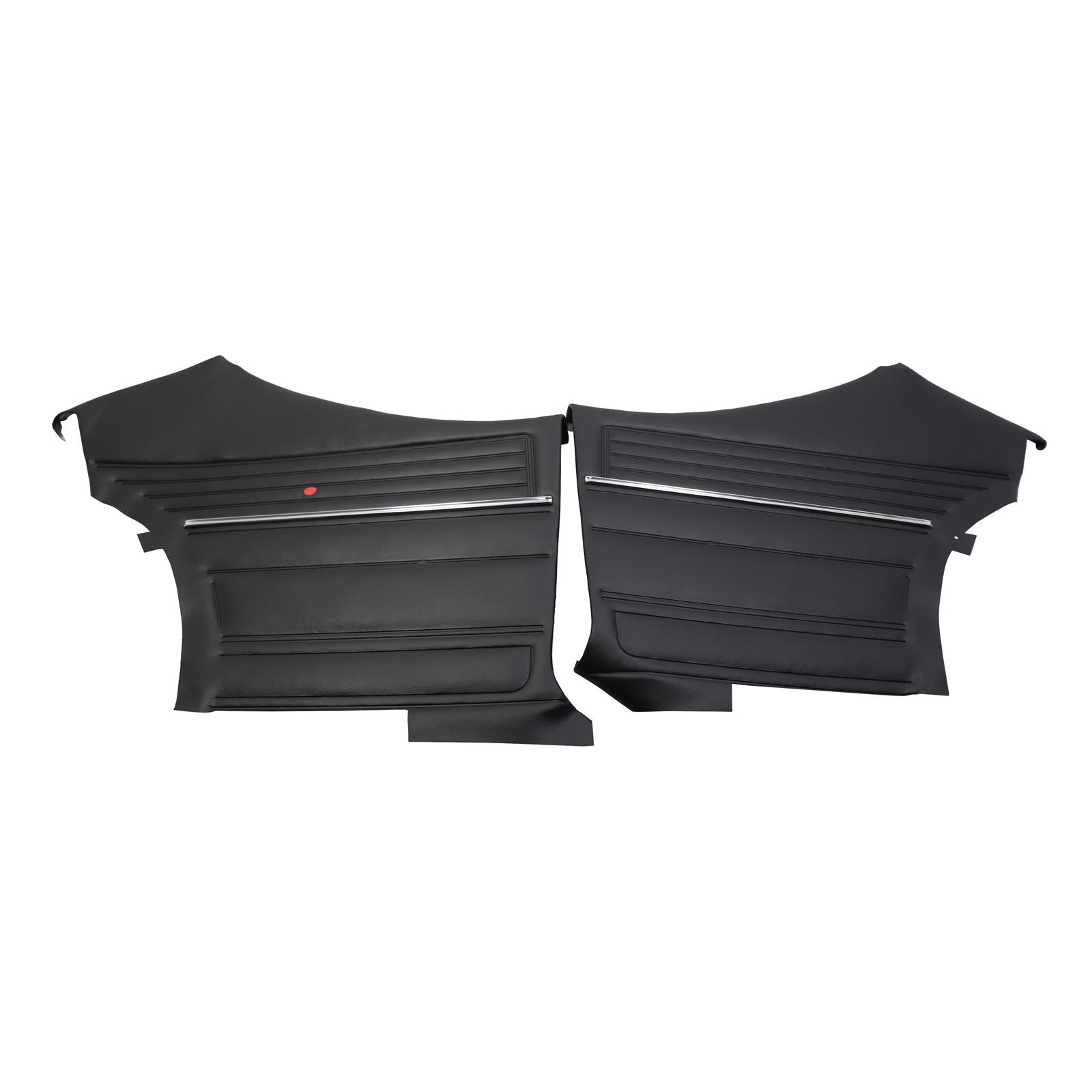PUI PD310C Rear Interior Side Panels, 1968 Chevelle, Pair