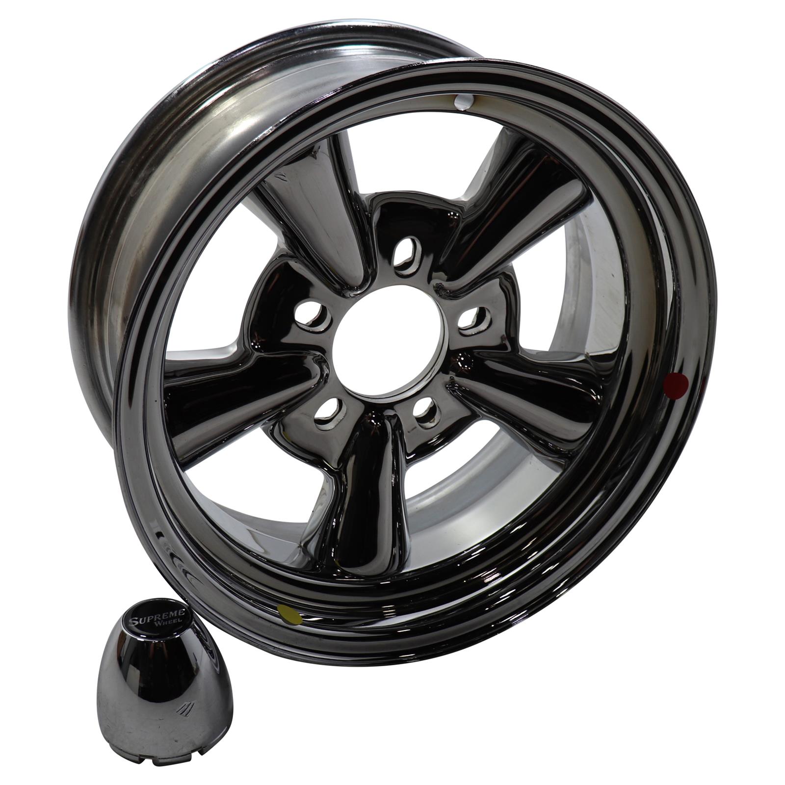 Allied Wheel 6746099 Supreme 14 x 6 Wheel, 5x4.5/5x4.75/5x5
