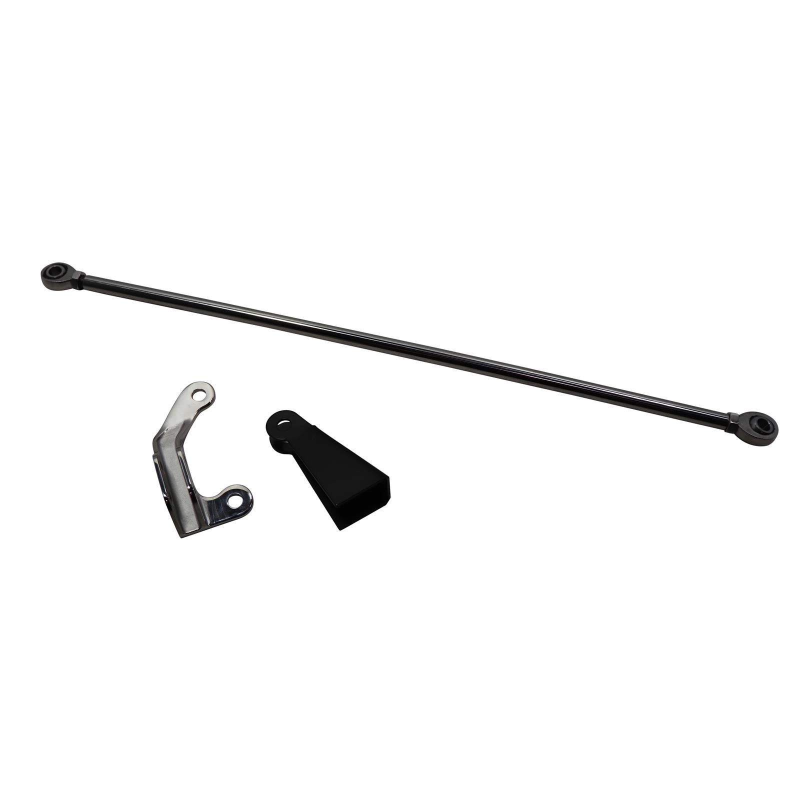 Polished Panhard Bar Kit, 1928-1934 Ford 4-Bar Front End Suspensi