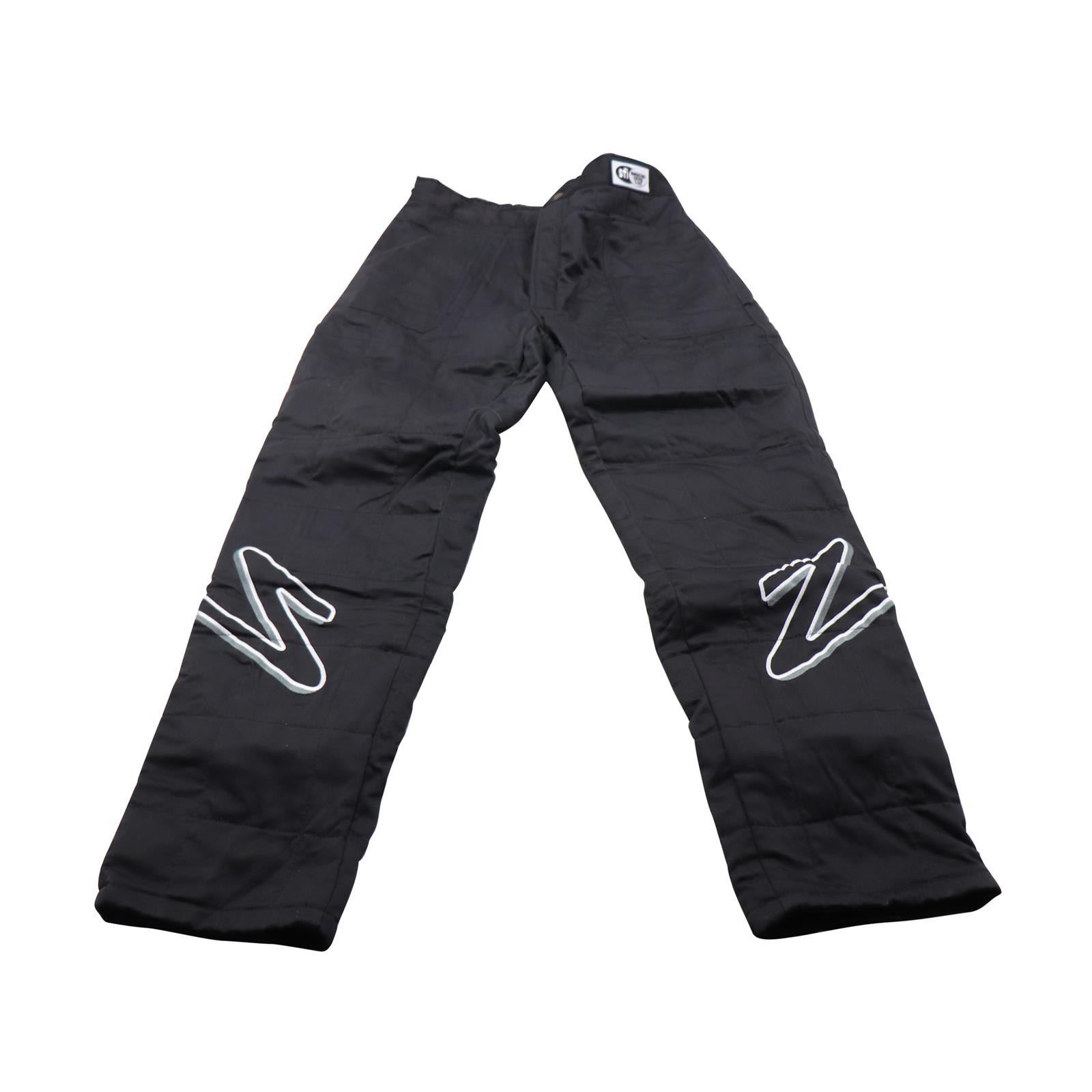 Zamp R03P003XL ZR-30 3 Layer Racing Suit, Pants Only, Black, XL