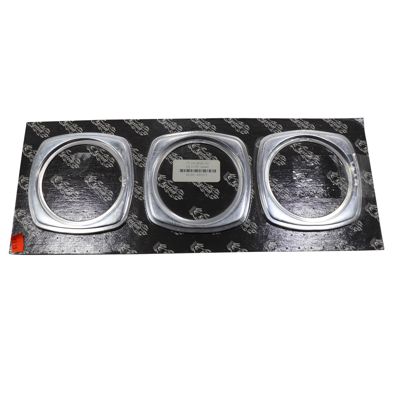 1971-1974 AMC Javelin 3 Gauge Aluminum Panel, 3-3/8 Inch