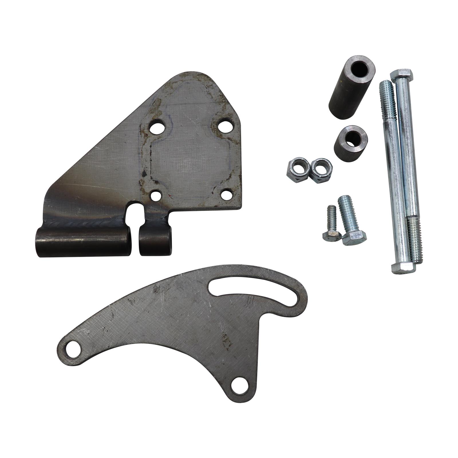 Vintage Air 15541-VCB Small Block Low-mount Comp Bracket Long Pmp