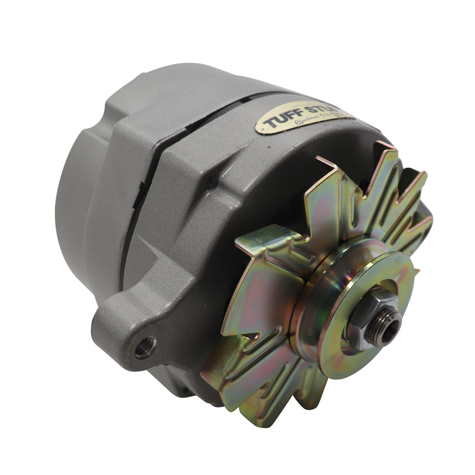 Tuff Stuff 7068 1 Wire Smooth Back Ford Alternator, 100 Amp