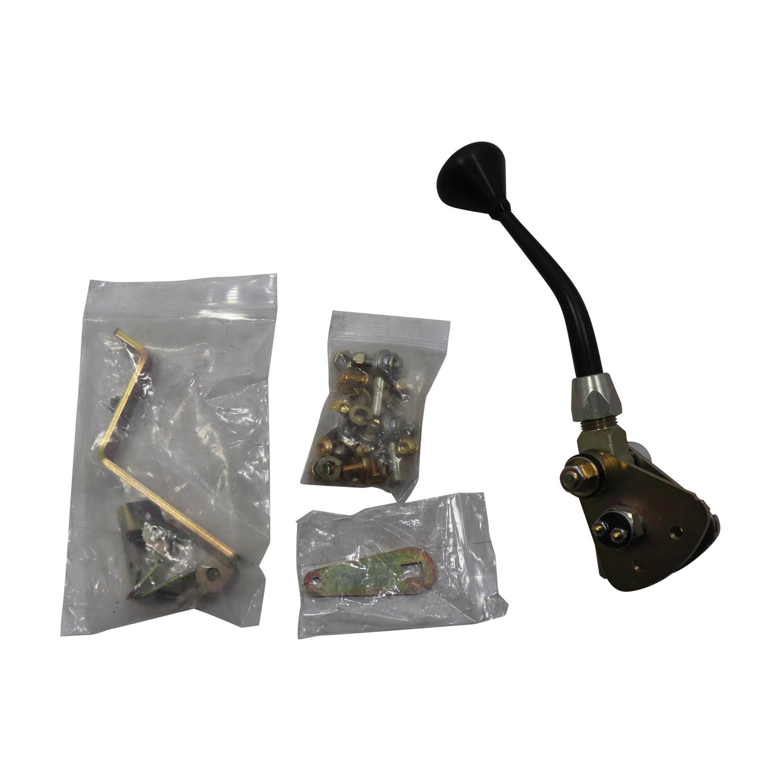 Lokar FM700EXMB Midnight Series Floor Mount Shifter, 700-R4, 8 In