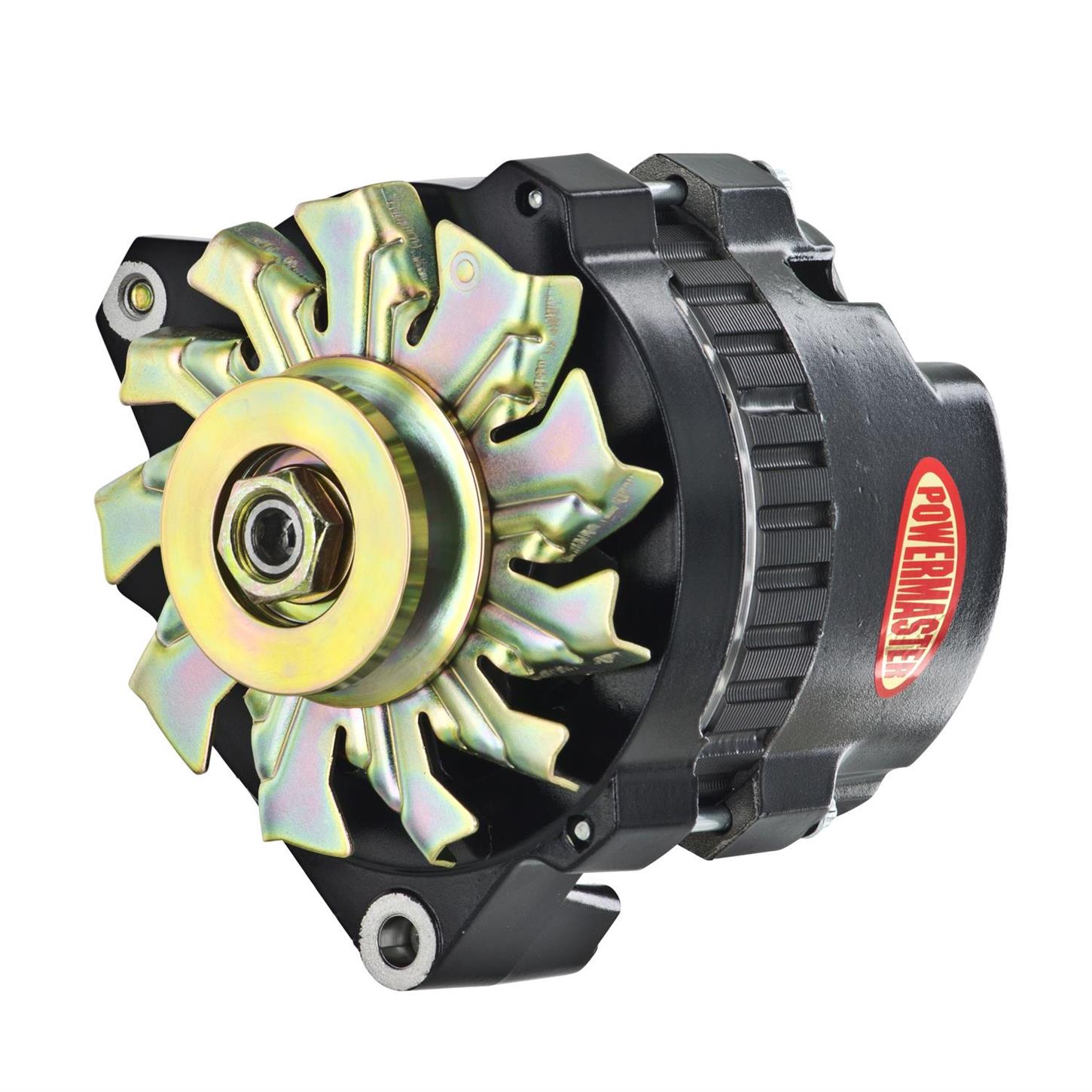 Powermaster 8-57529-111 CS130 Chrysler Upgrade Alternator, Black