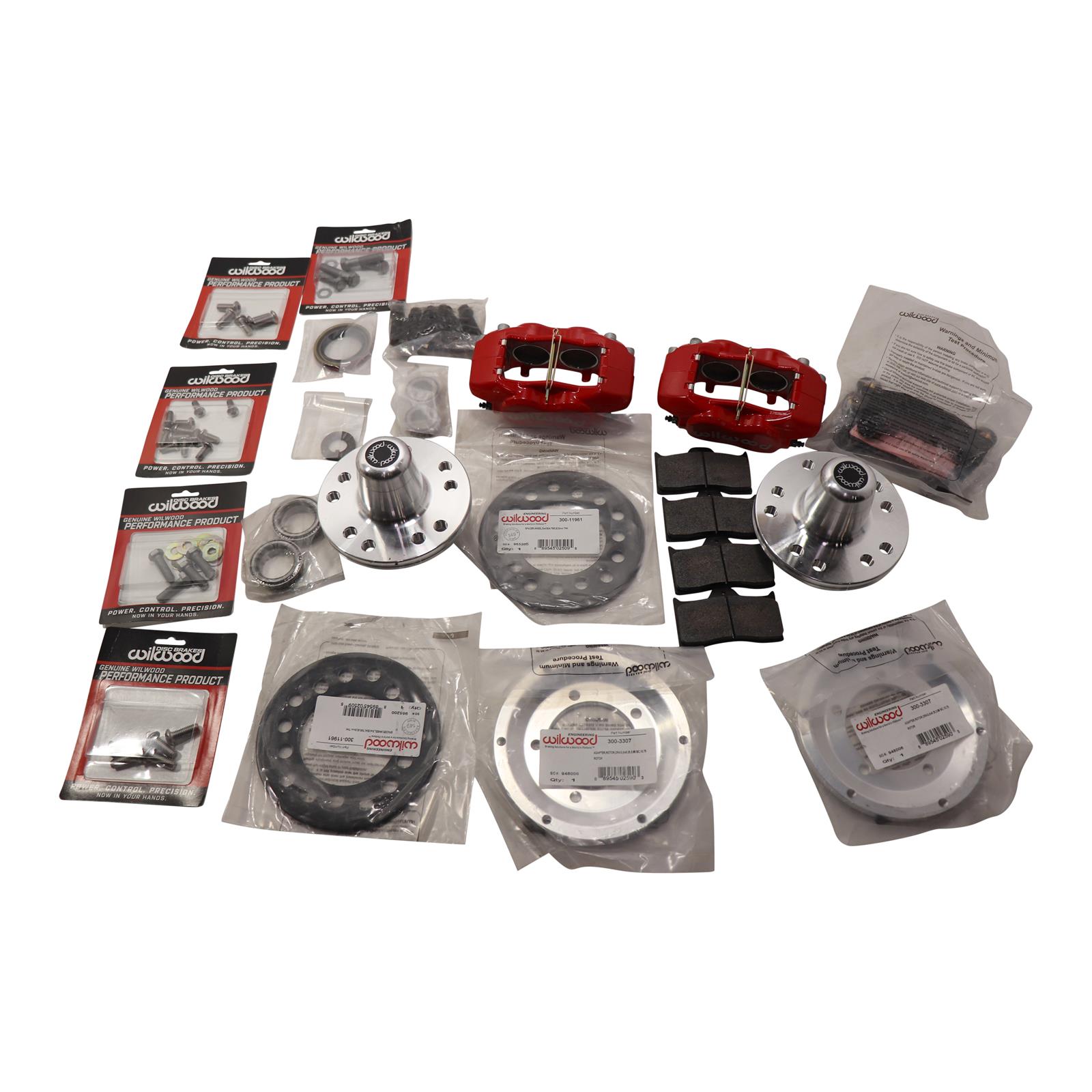Wilwood 140-11017-DR FDLI Front Disc Brake Kit, 74-80 Pinto/Musta