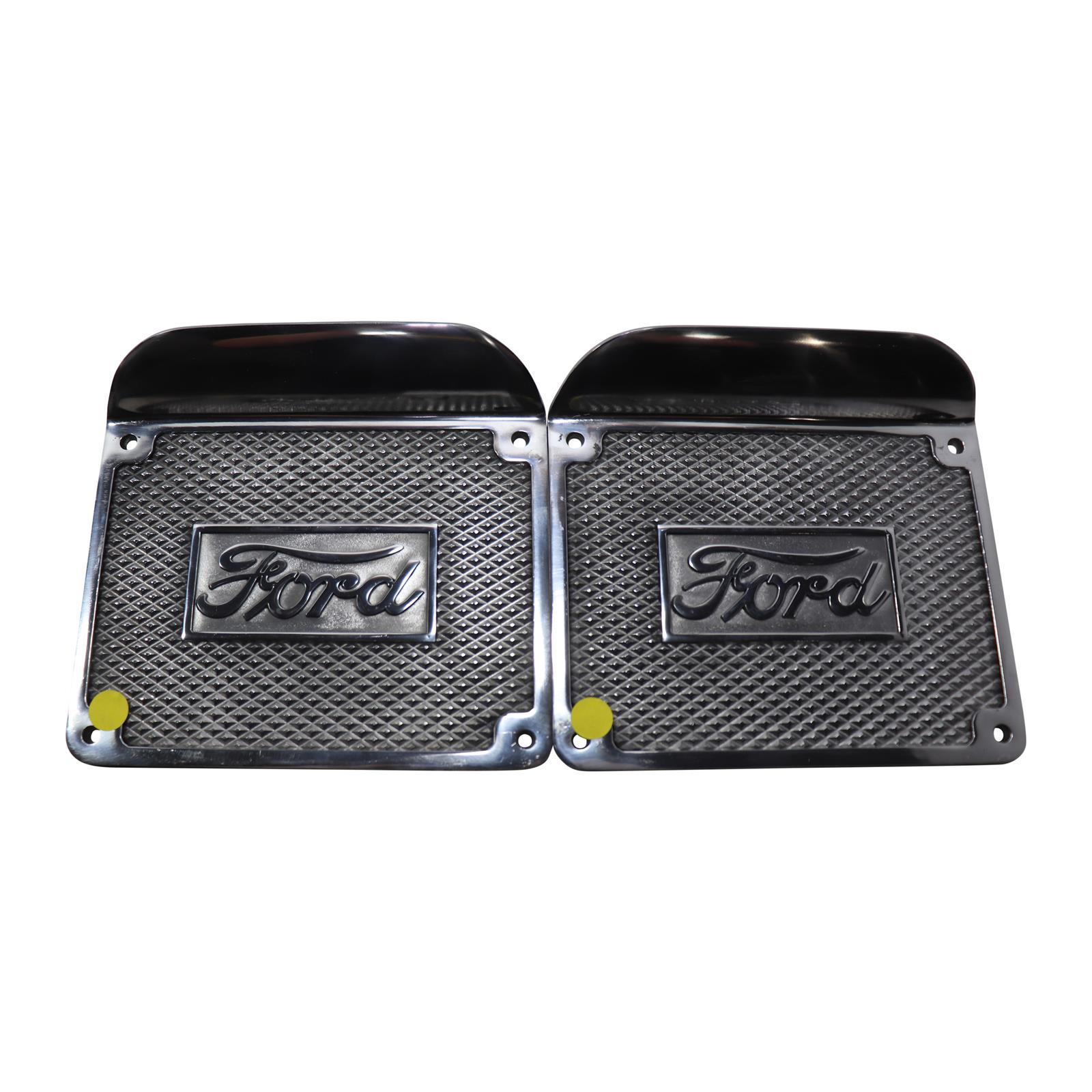 Speedway Ford Script Running Board Step Plate