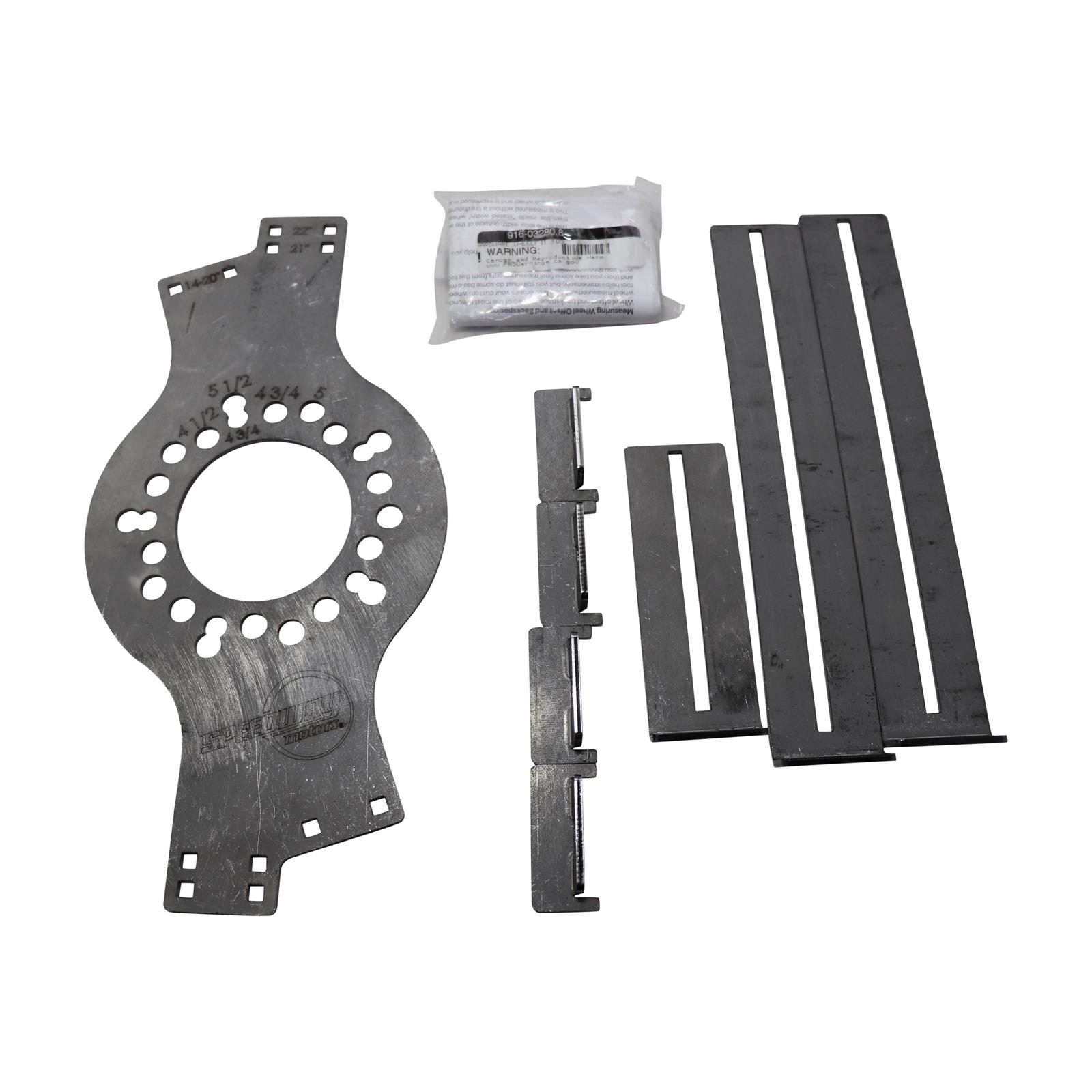 Wheel Fitment Tool Tire Fit Testing Size Measuring Mockup 5 Lug