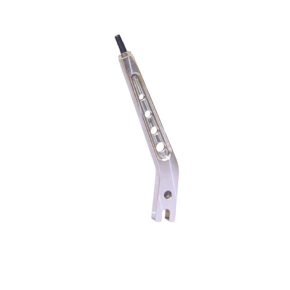 Longacre® 52-22613 Billet Aluminum Shift Lever, 3 Inch Offset