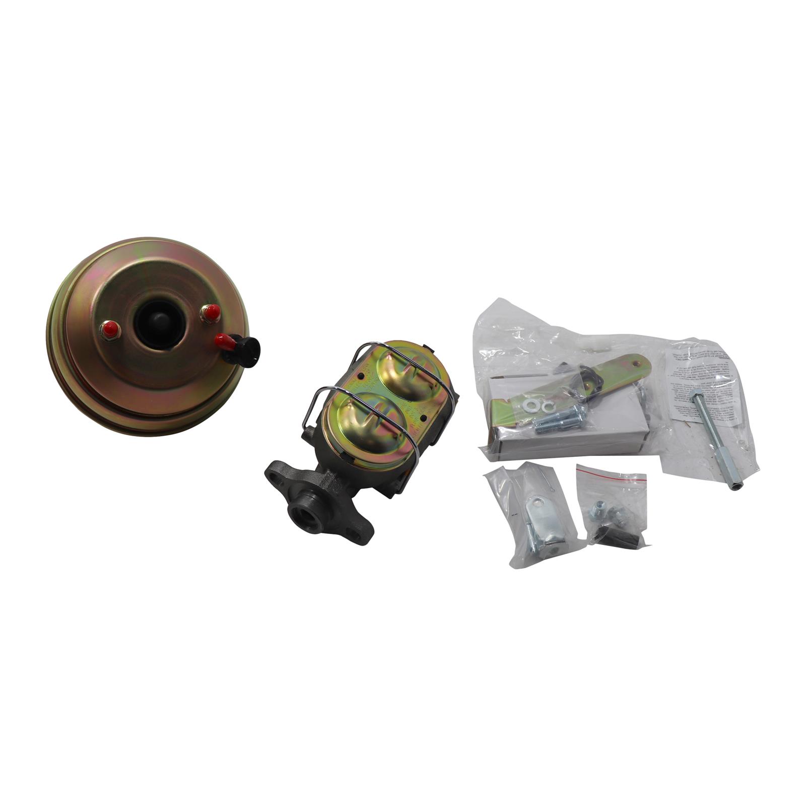 MBM 59-64 Fullsize Chevy Brake Booster Conversion Kit, 1 In Bore,