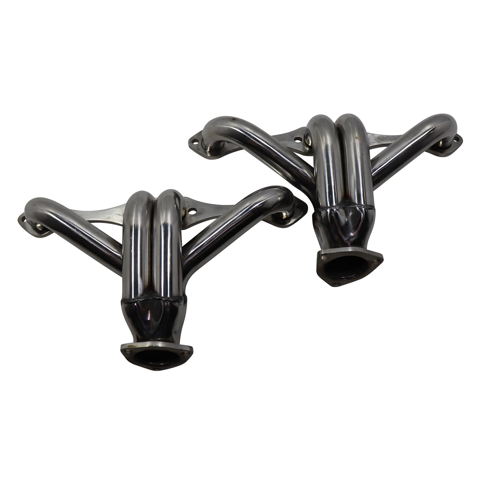 Tight Fit Stainless Steel Small Block Chevy Block Hugger Headers