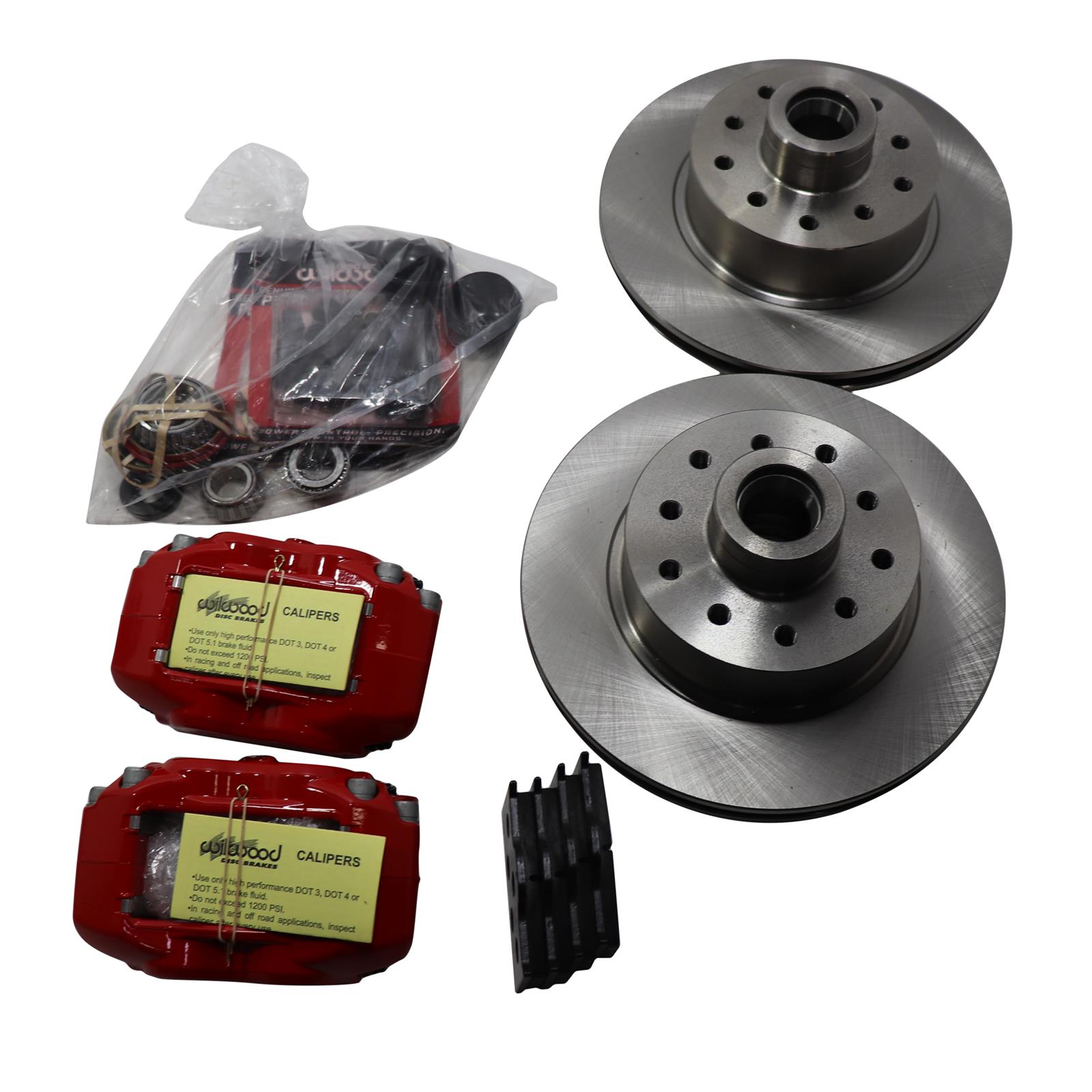 Wilwood 140-14065-R Classic Series Dynalite Front Brake Kit