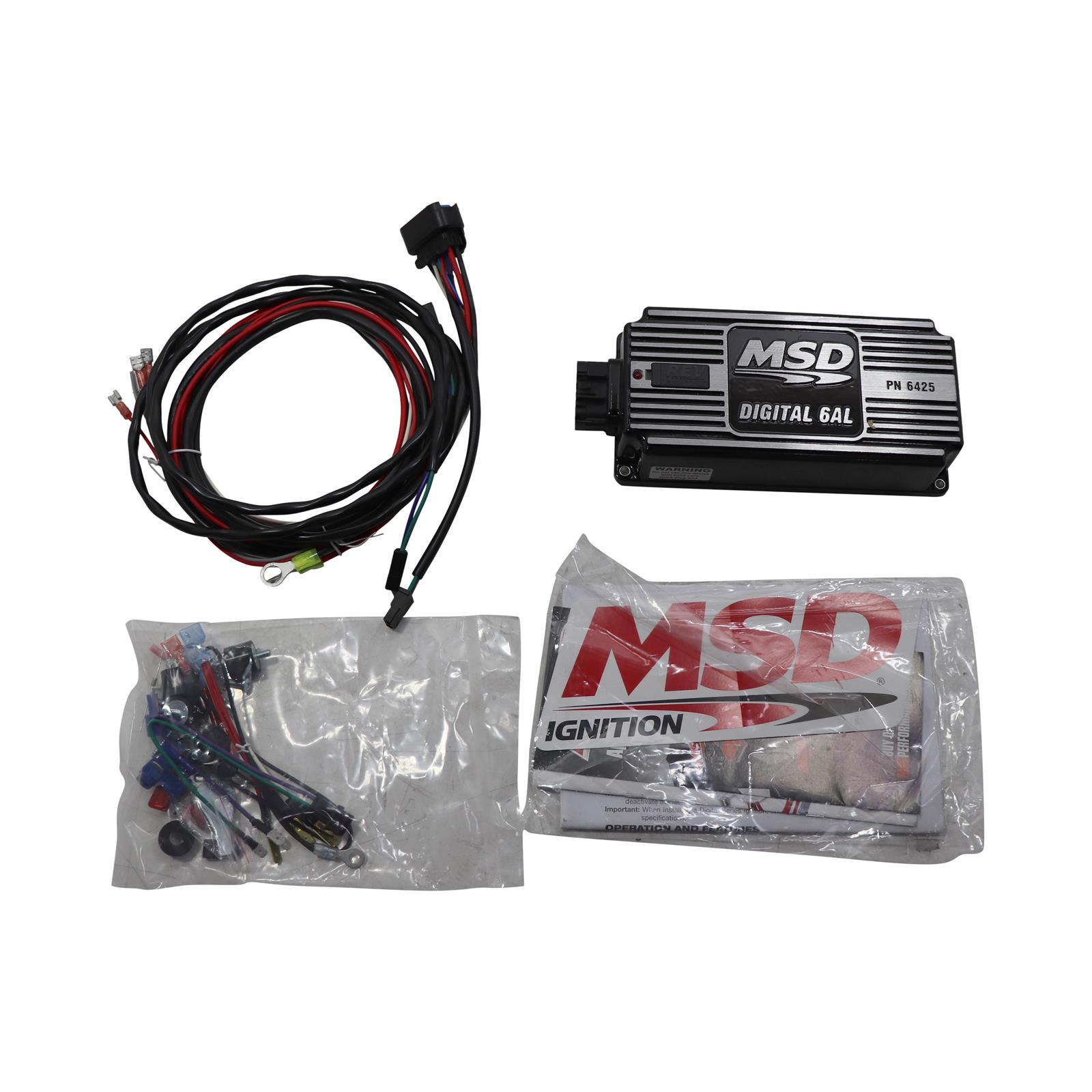 MSD 64253 Digital Ignition Control w/ Rev Control, 6AL, Black