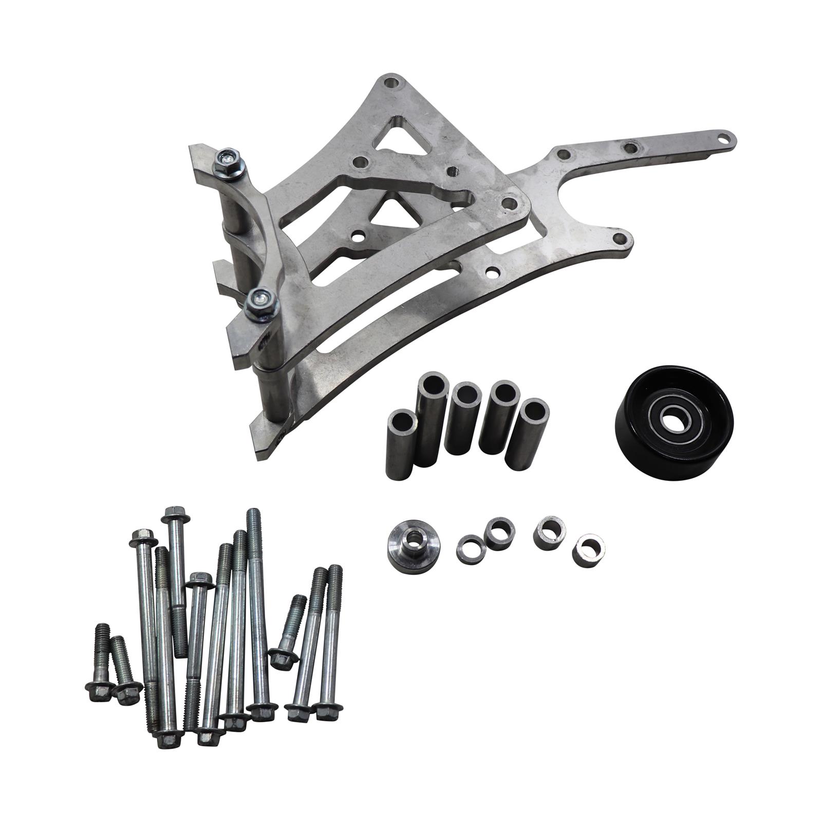 ICT BILLET 551127-3 96-98 C1500 Truck LS Swap A/C And PS Bracket