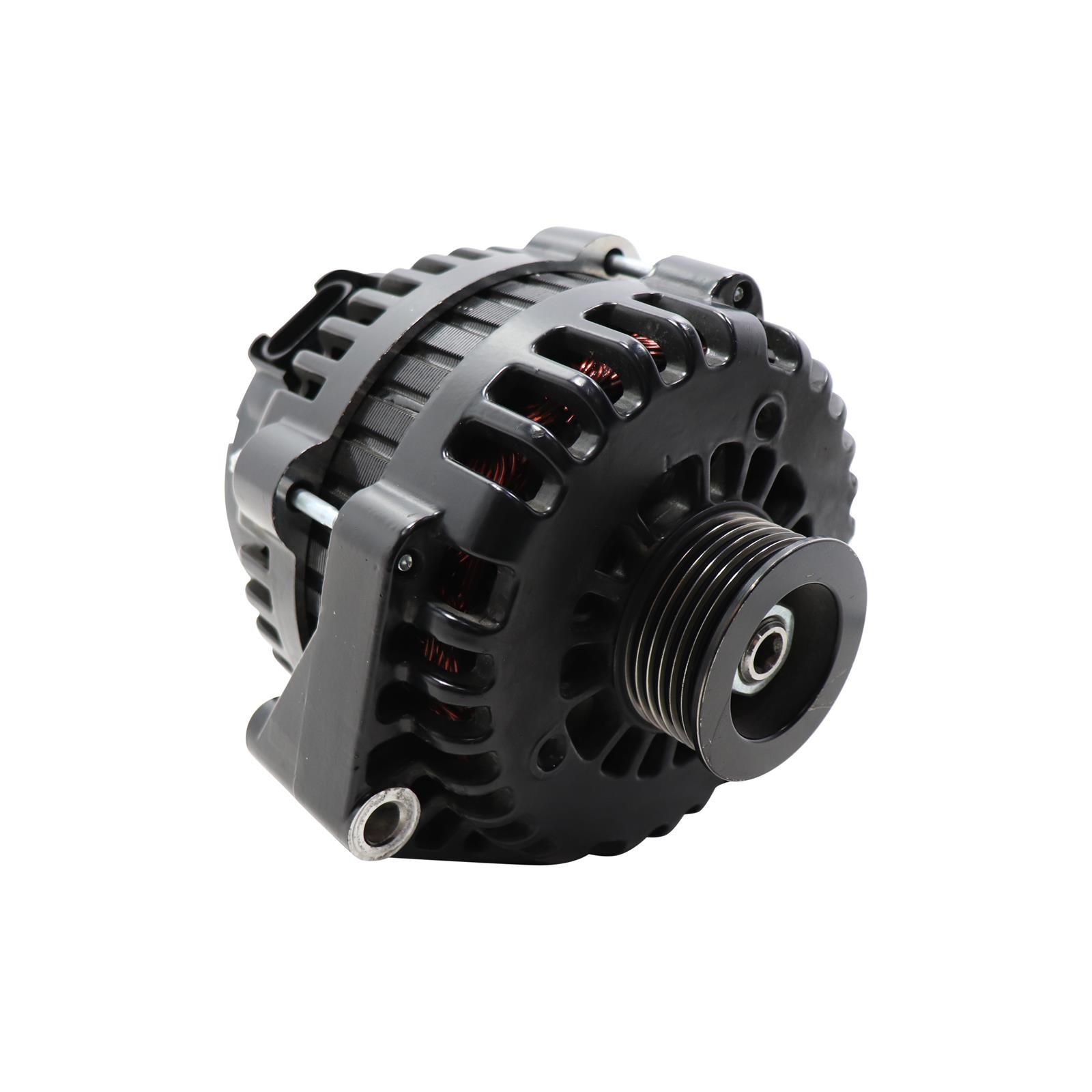 GM AD244 Style High Output 220 Amp All Black Alternator