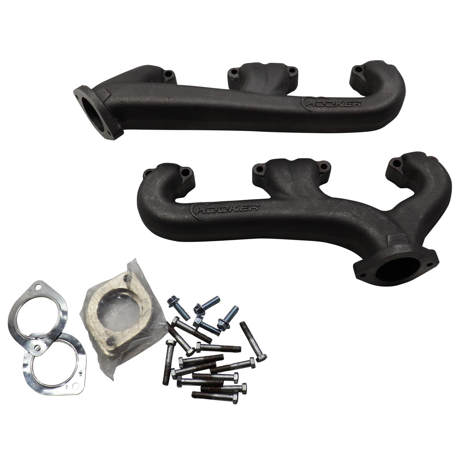 Hooker 8525HKR S/B Chevy Exhaust Manifolds, 2-1/2 Inch, Natural