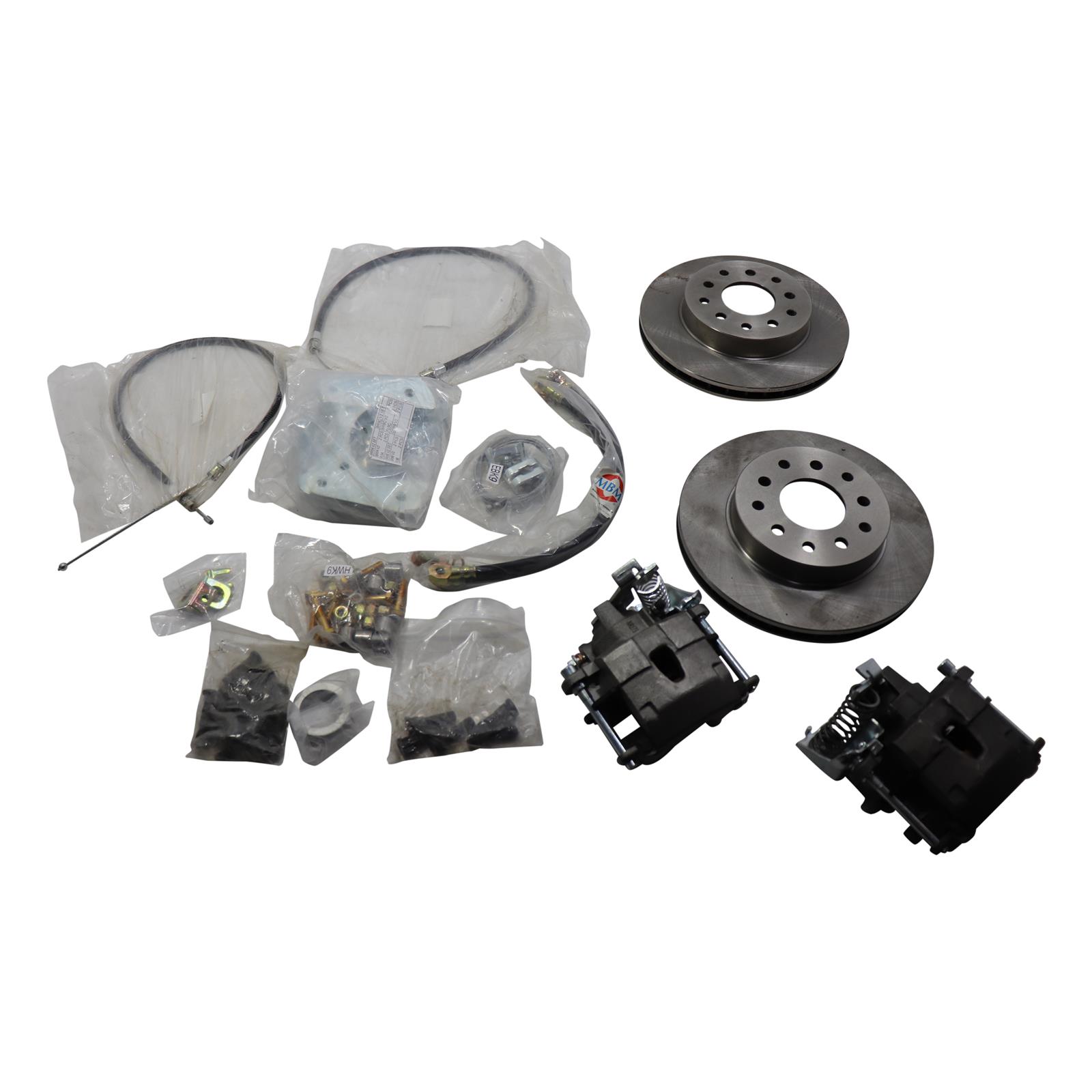 Speedway 8 & 9 Inch Ford Disc Brake Conversion Kit w/ E-Brake