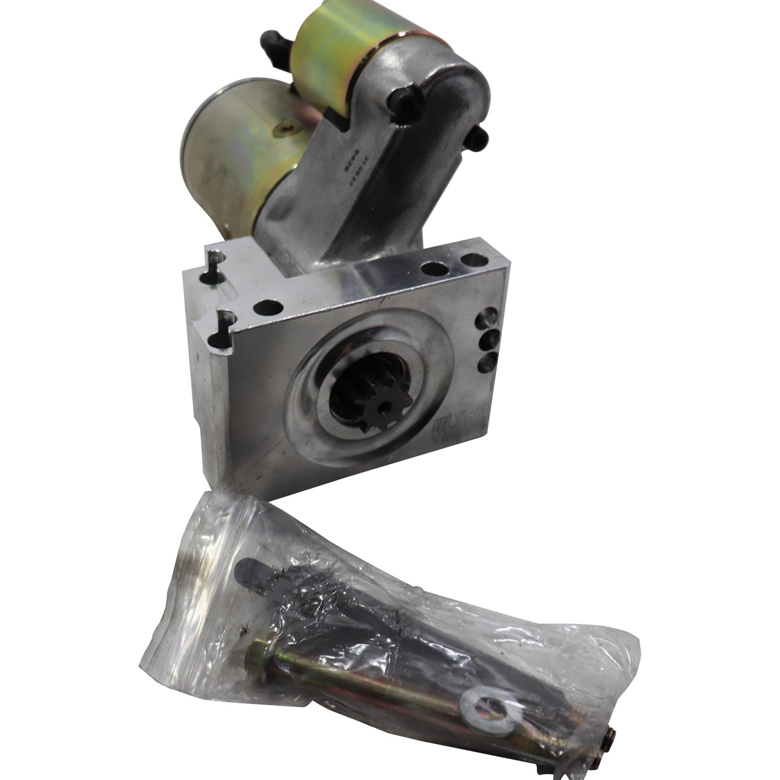 Powermaster 9426 Ultra Torque Starter, Mini, Gold Iridited, Chevy