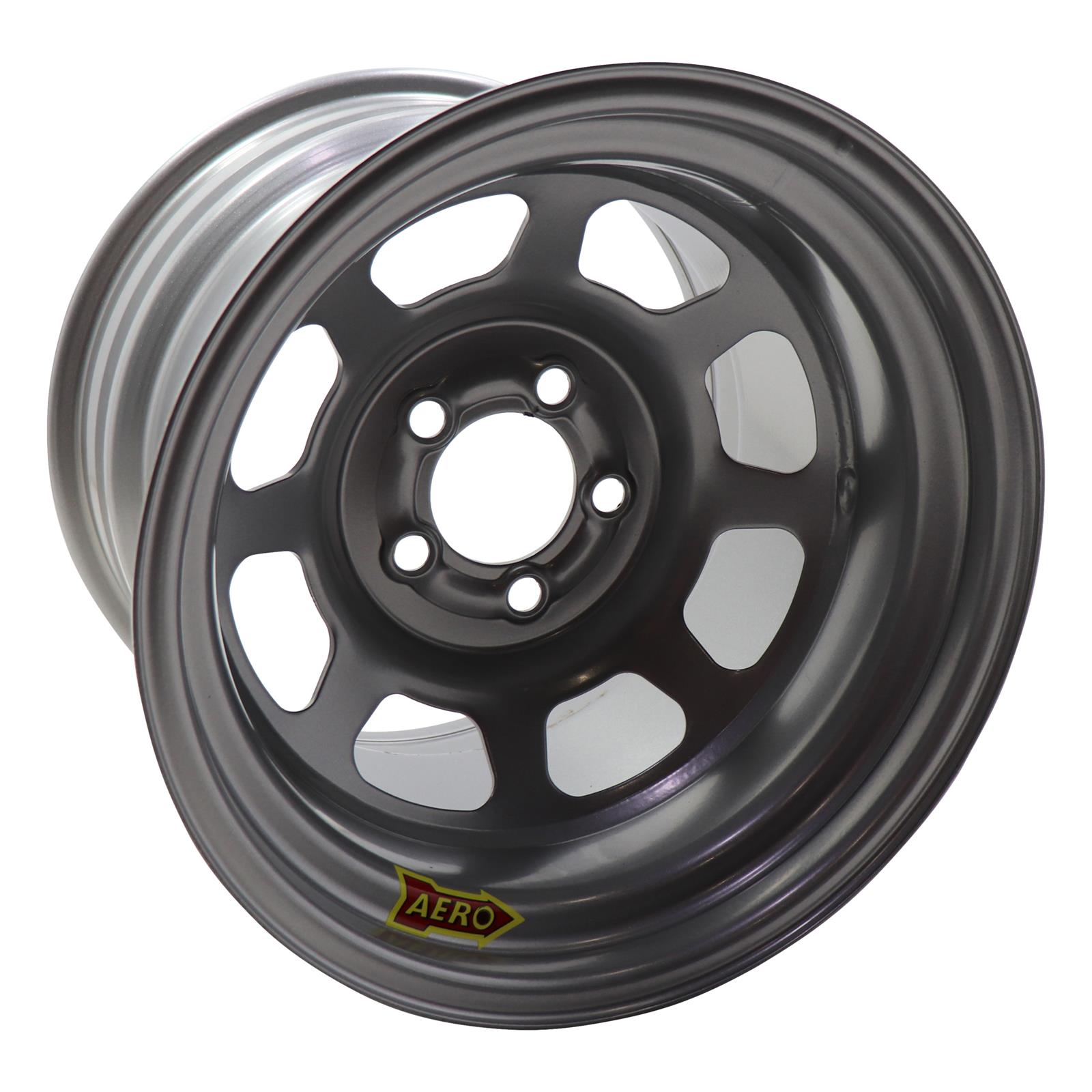 Aero 50-024560 50 Series 15x12 Inch Wheel, 5x4.5 BP, 6 Inch BS