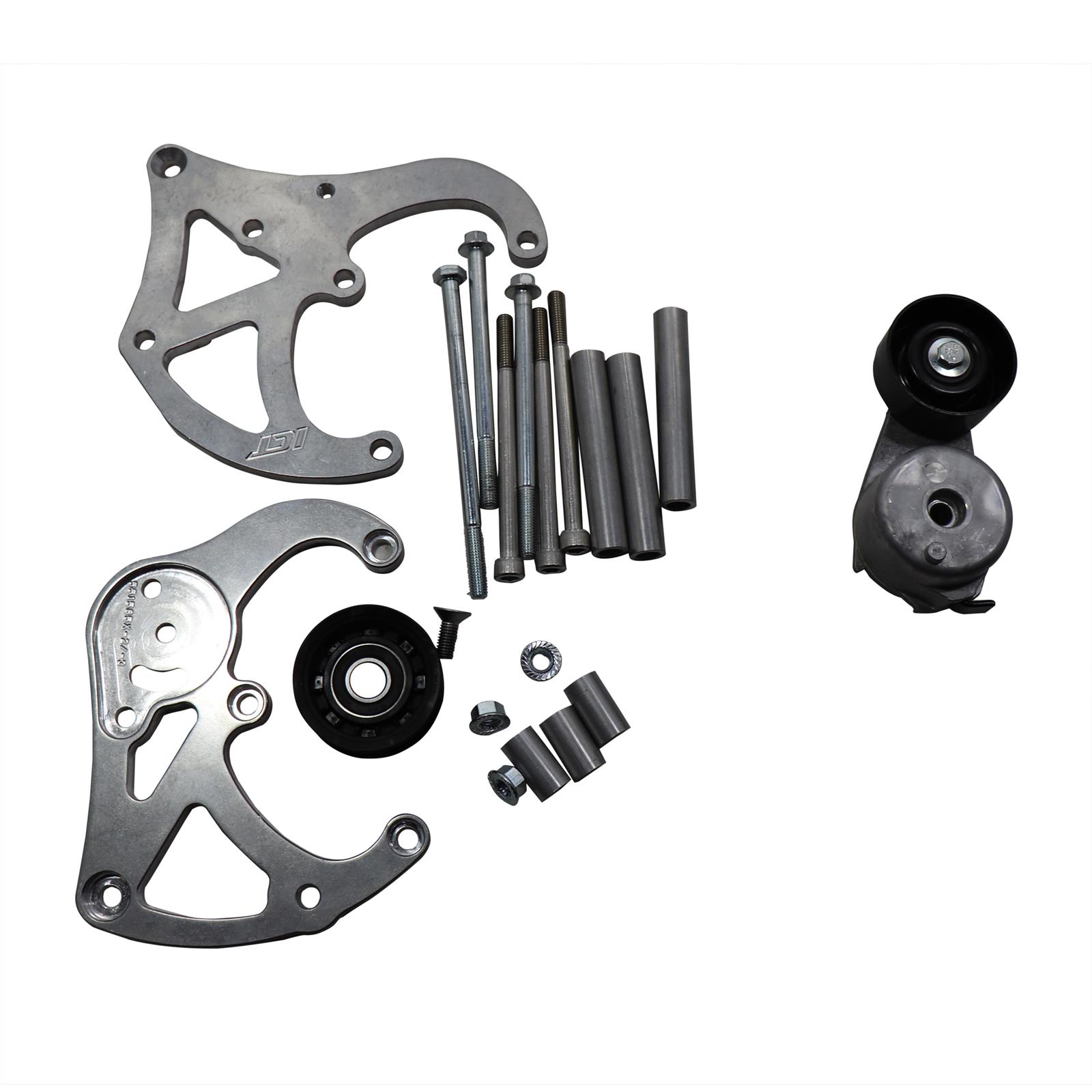ICT Billet 551585X-3 A/C Compressor Bracket Kit, LS Truck R4