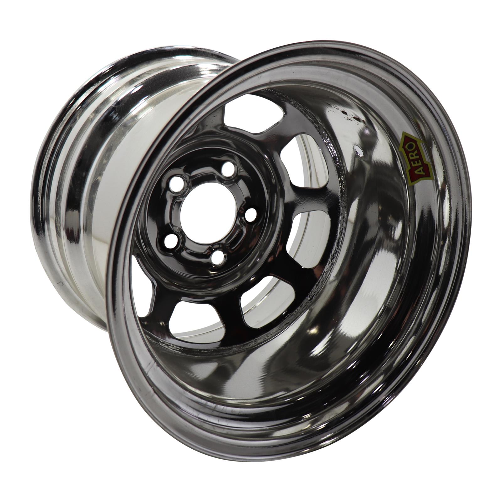 Aero 50-224730 50 Series 15x12 Inch Wheel, 5 on 4-3/4 BP, 3 Inch