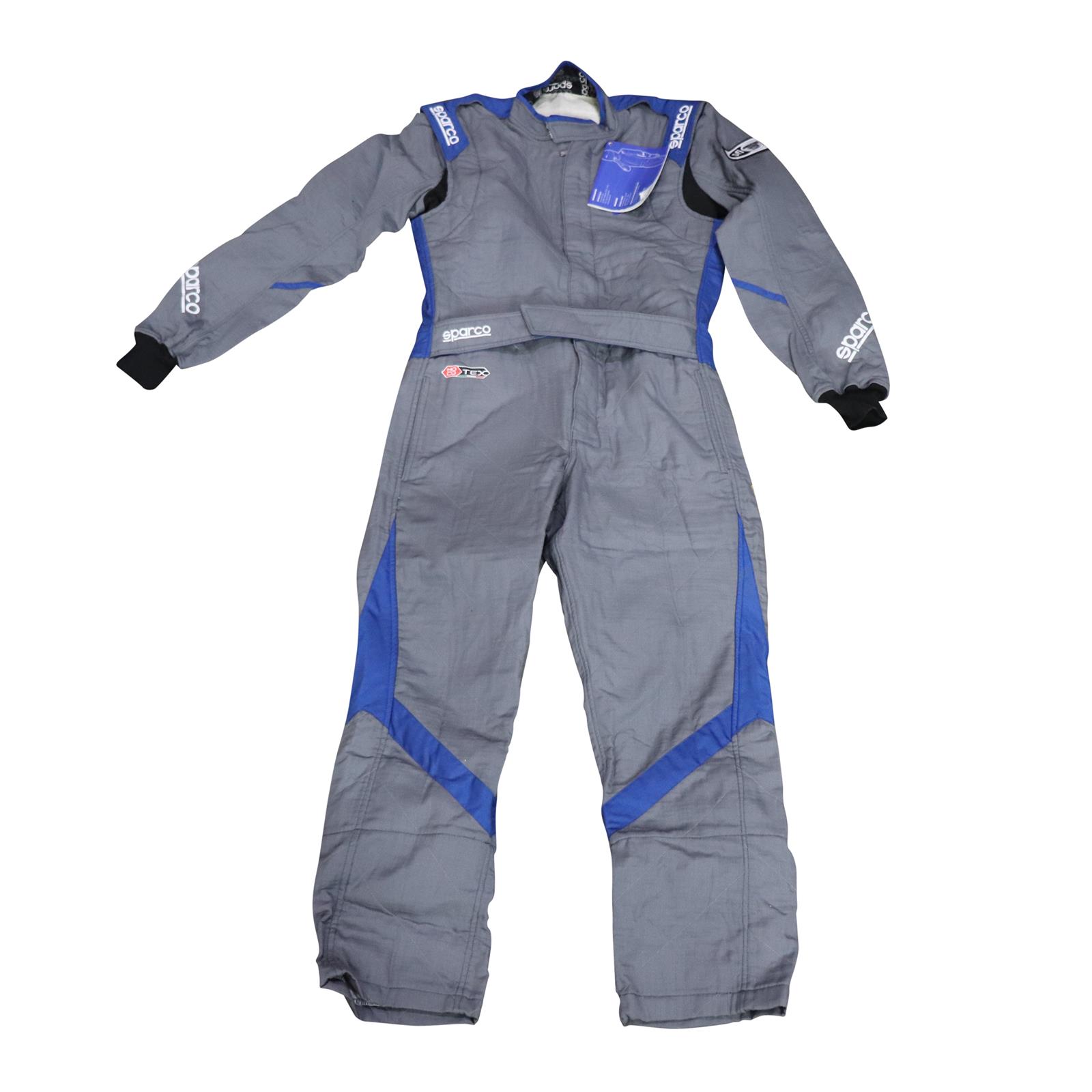 Sparco 0011277HB52GRAZ Victory RS-7, SFI-5 Rated, Gray/Blue, 52