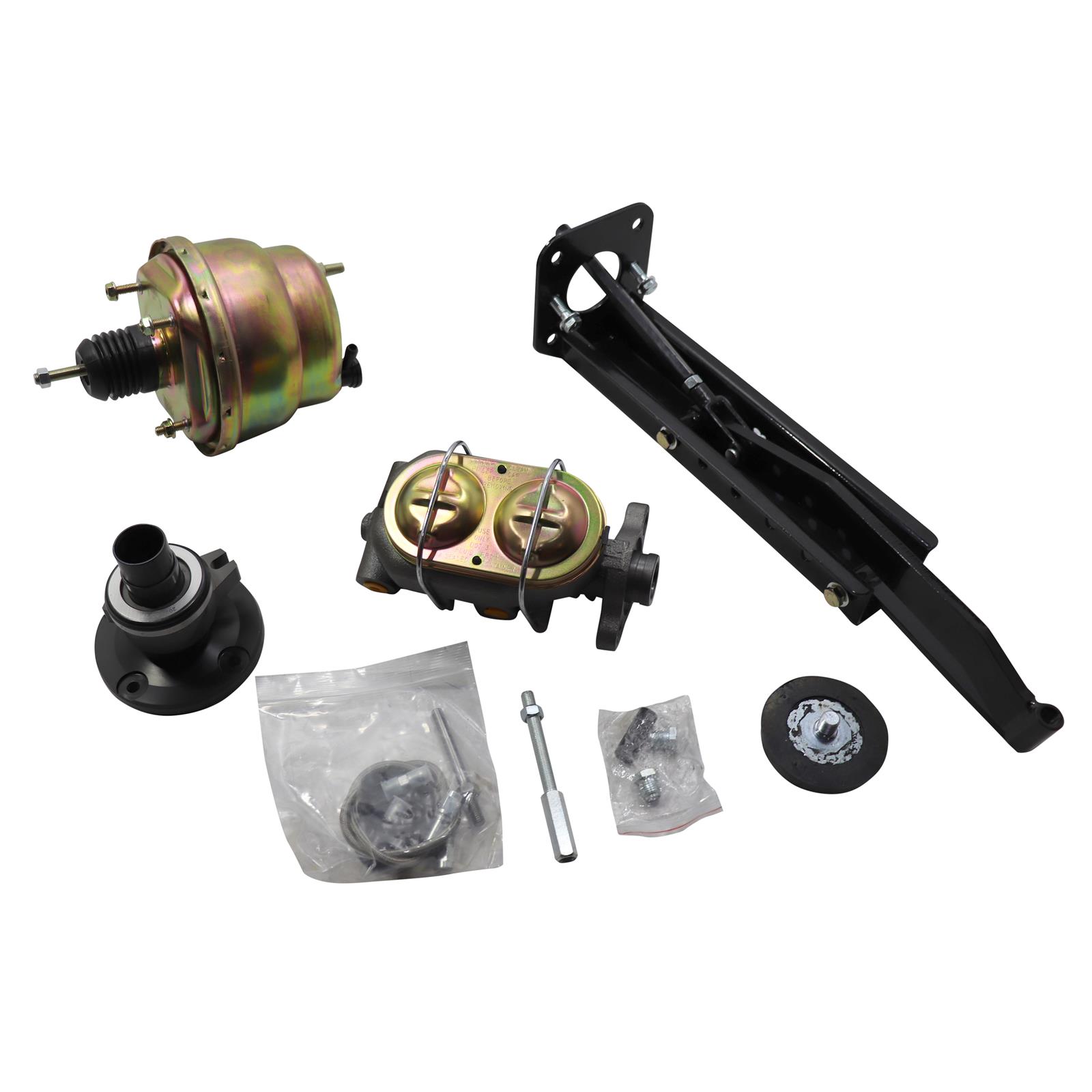 Under-Dash Brake Pedal Assembly, Dual Diaphragm